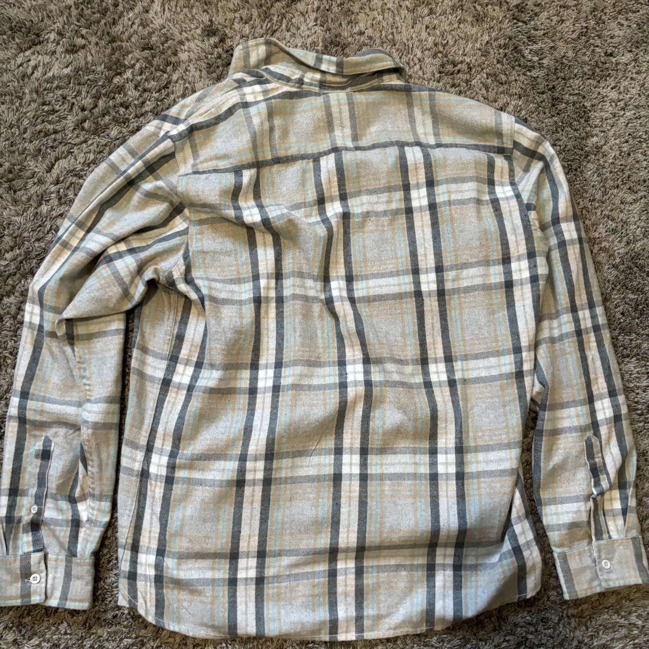 UNXPECTD Flannel Shirt Mens XL Plaid Love Is a... - Depop