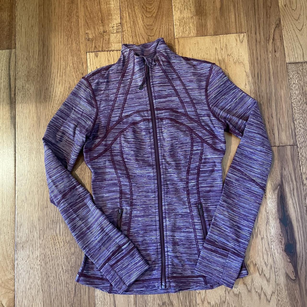 Purple Lululemon define jacket. Size 6. - Depop