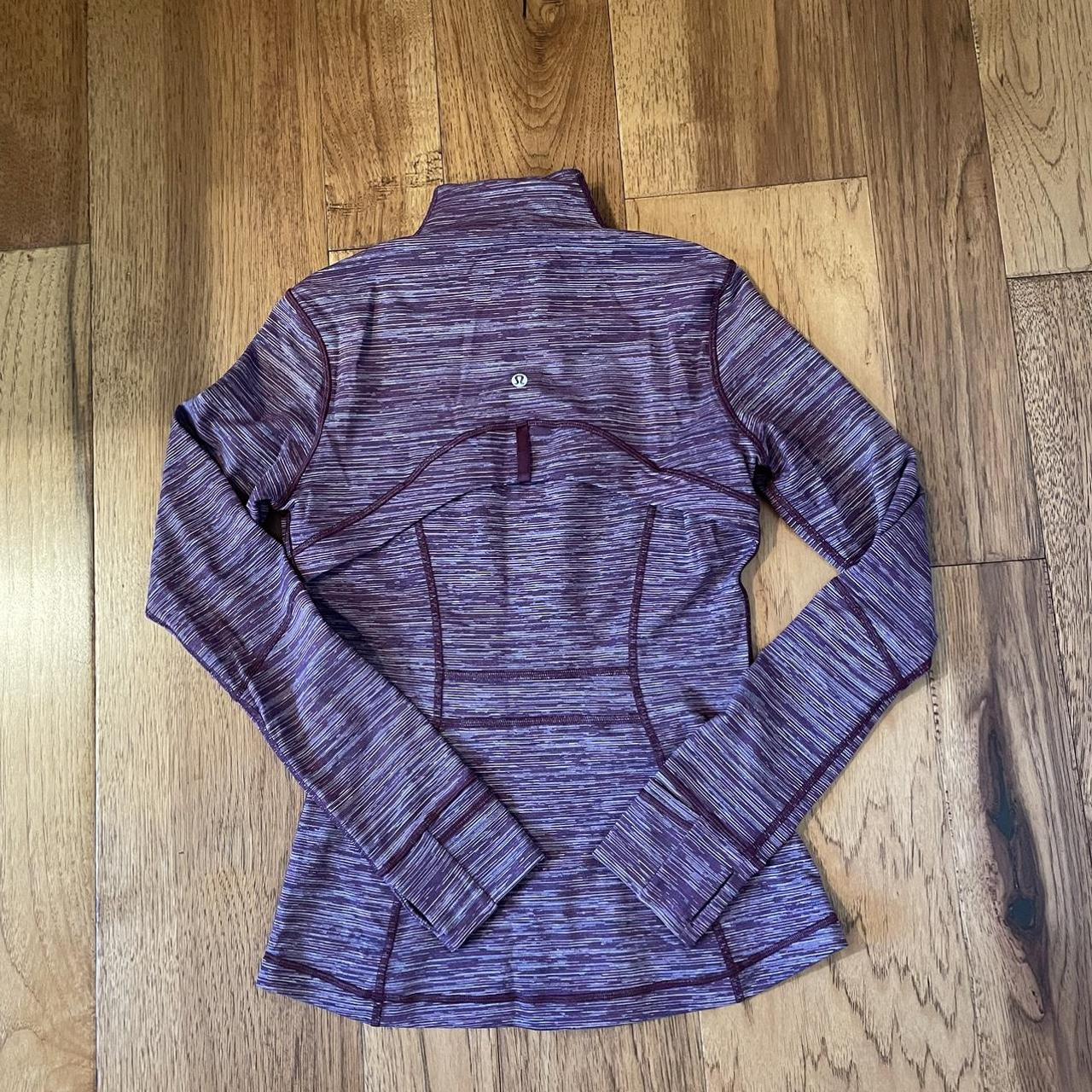 Purple Lululemon define jacket. Size 6. - Depop