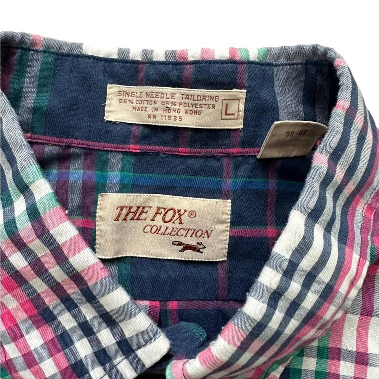 The Fox Collection Vintage Men’s Long Sleeve Button... - Depop