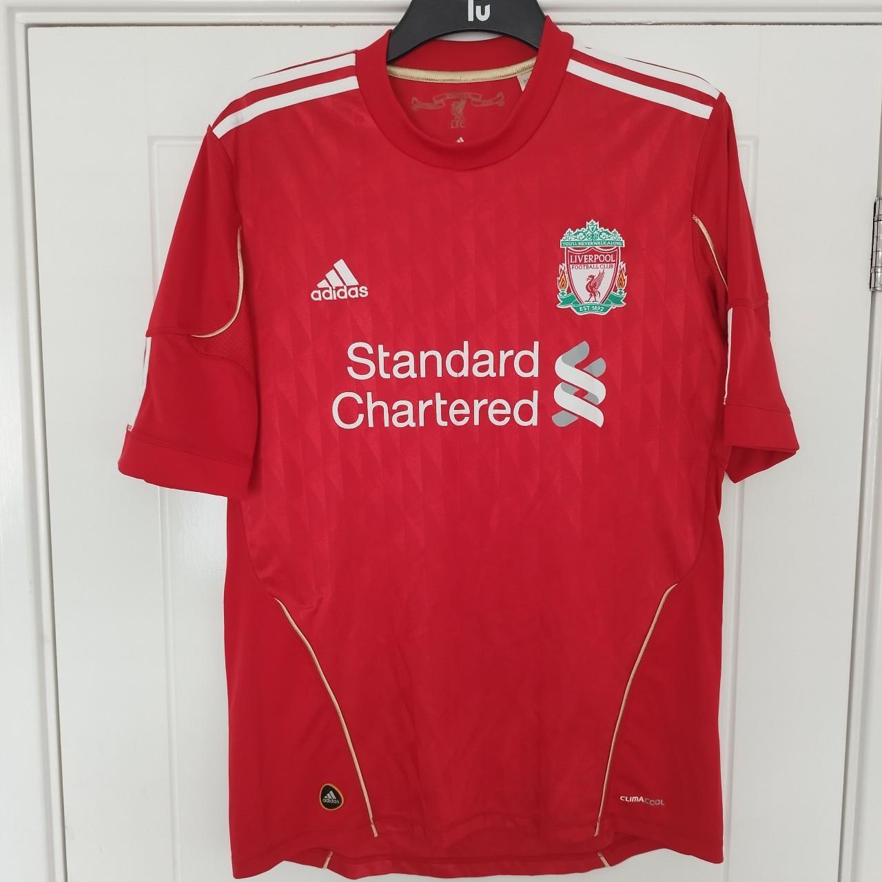 Liverpool FC Home Football Shirt Kit Adidas Size -... - Depop