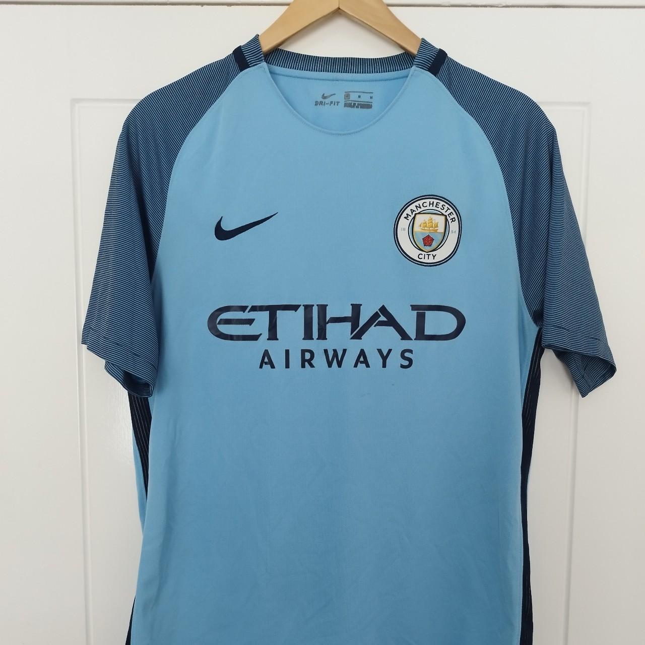 Manchester city Home football shirt kit Nike Size... - Depop