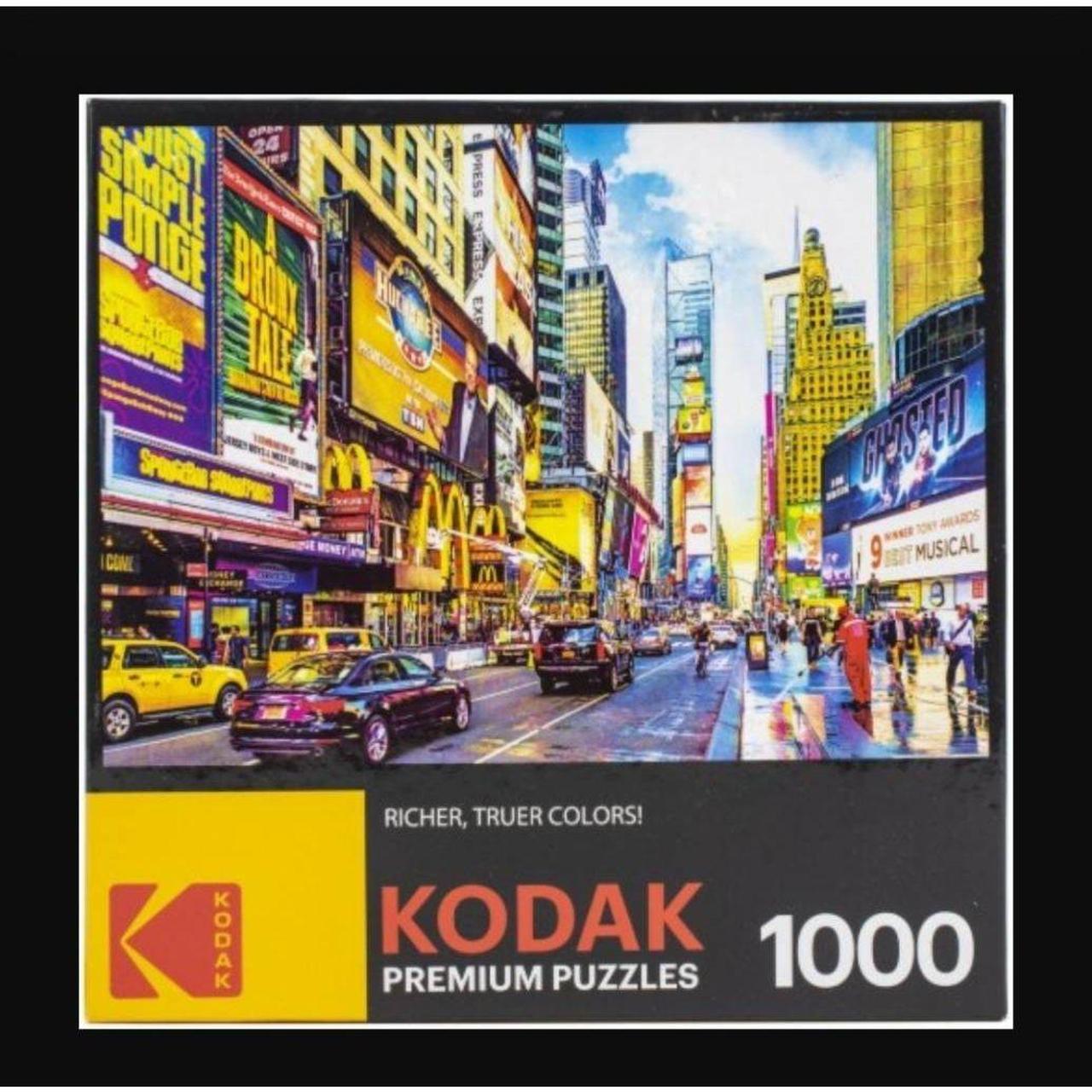 Kodak Premium Puzzle 1000 SQUR, Times Square & 8th... - Depop