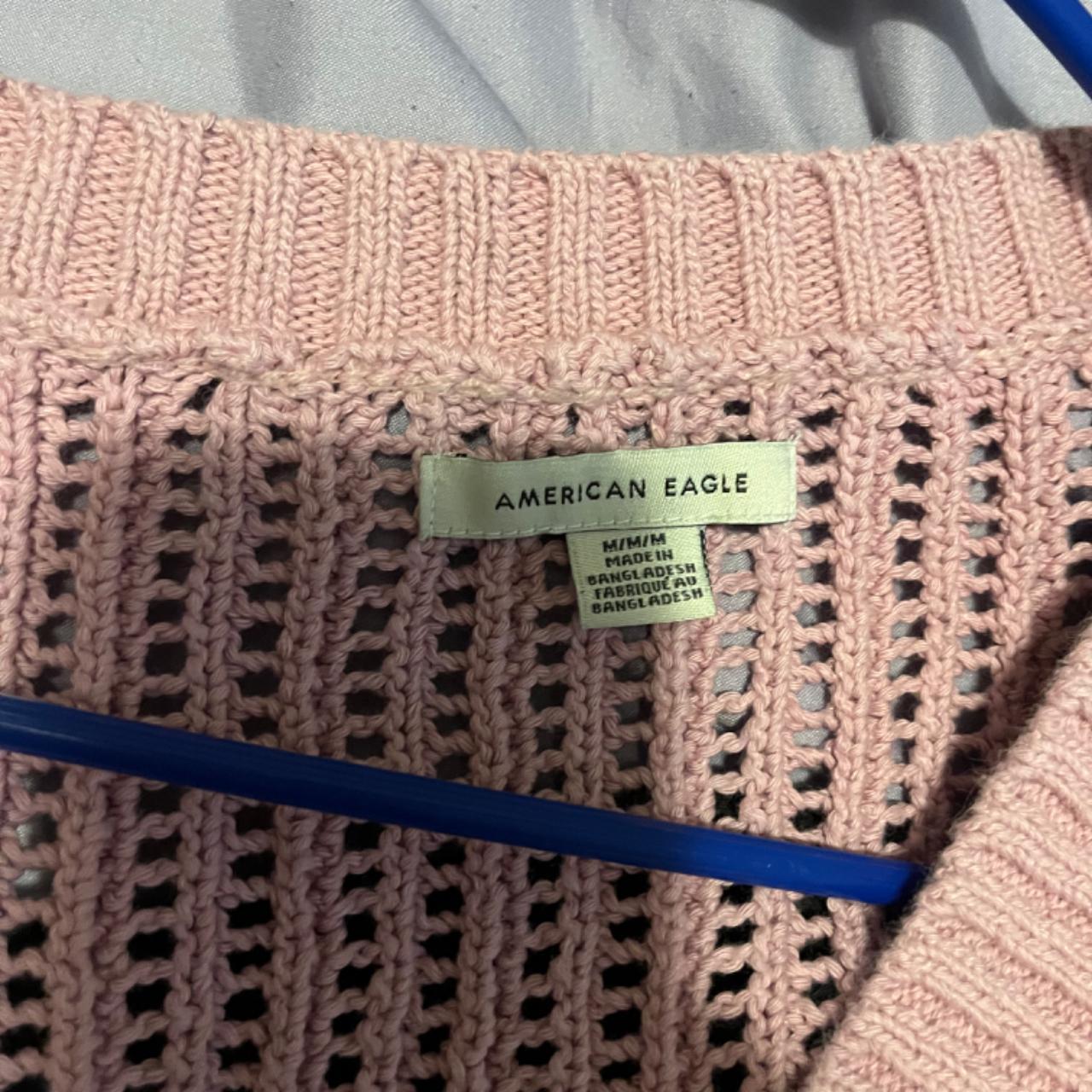 American Eagle Outfitters Women's Pink Coat | Depop