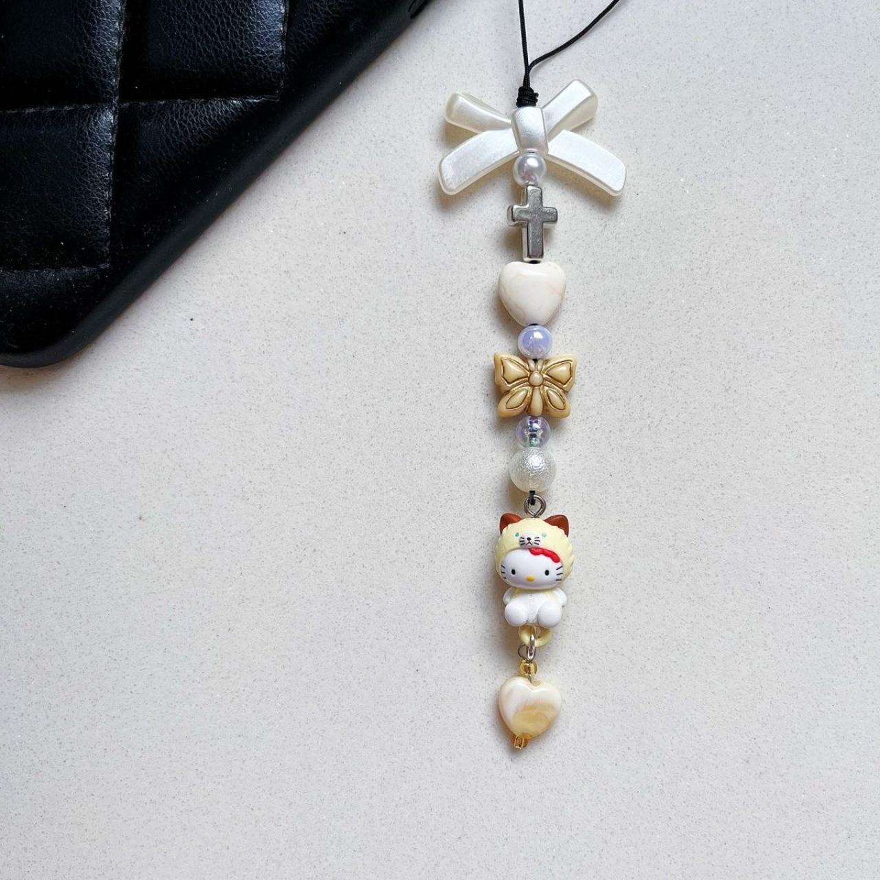 Hello Kitty Phone Charm - Handmade Please send a DM... - Depop