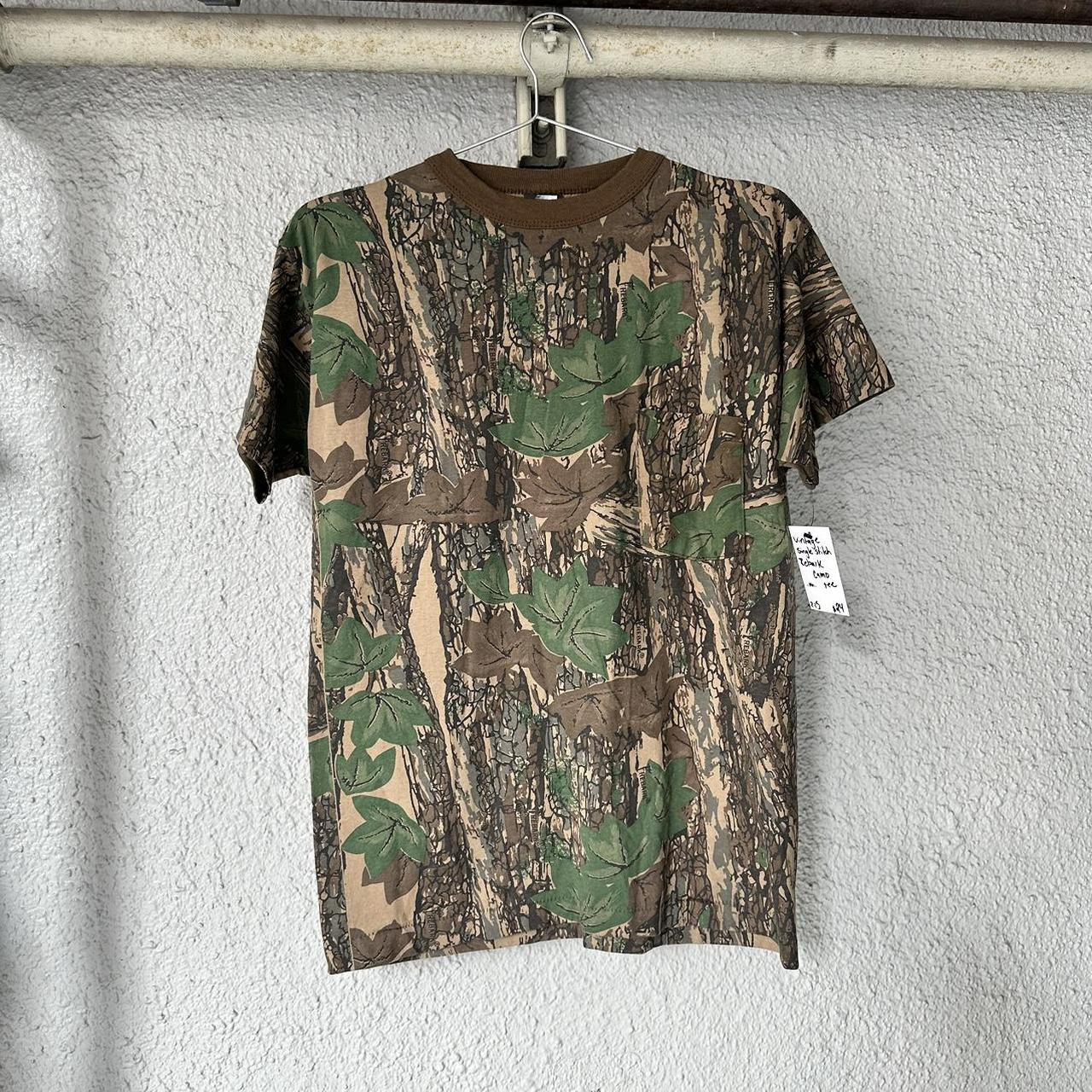 Vintage camo tee - Depop