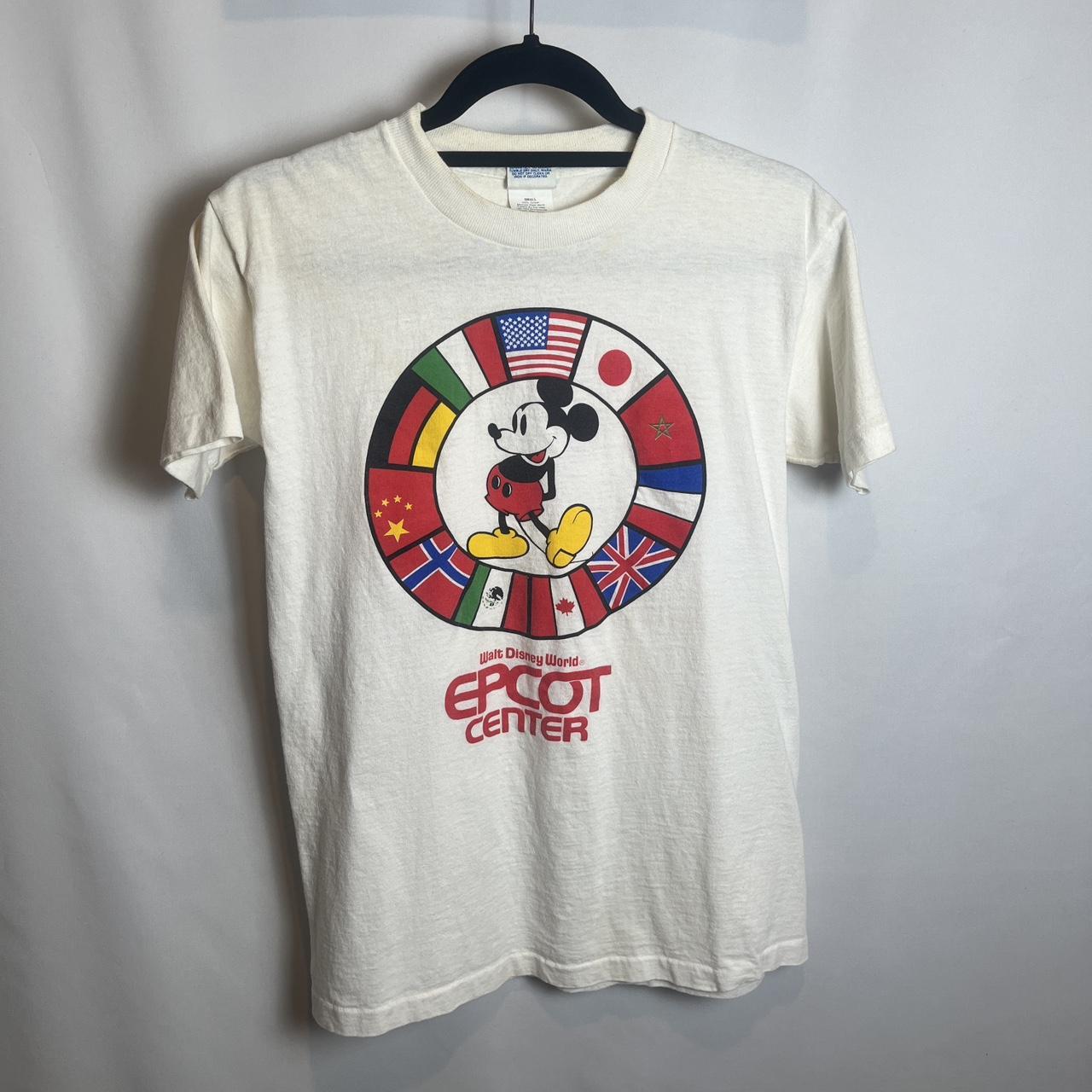 VINTAGE 90s Disney World Epcot Center T Shirt Size... - Depop