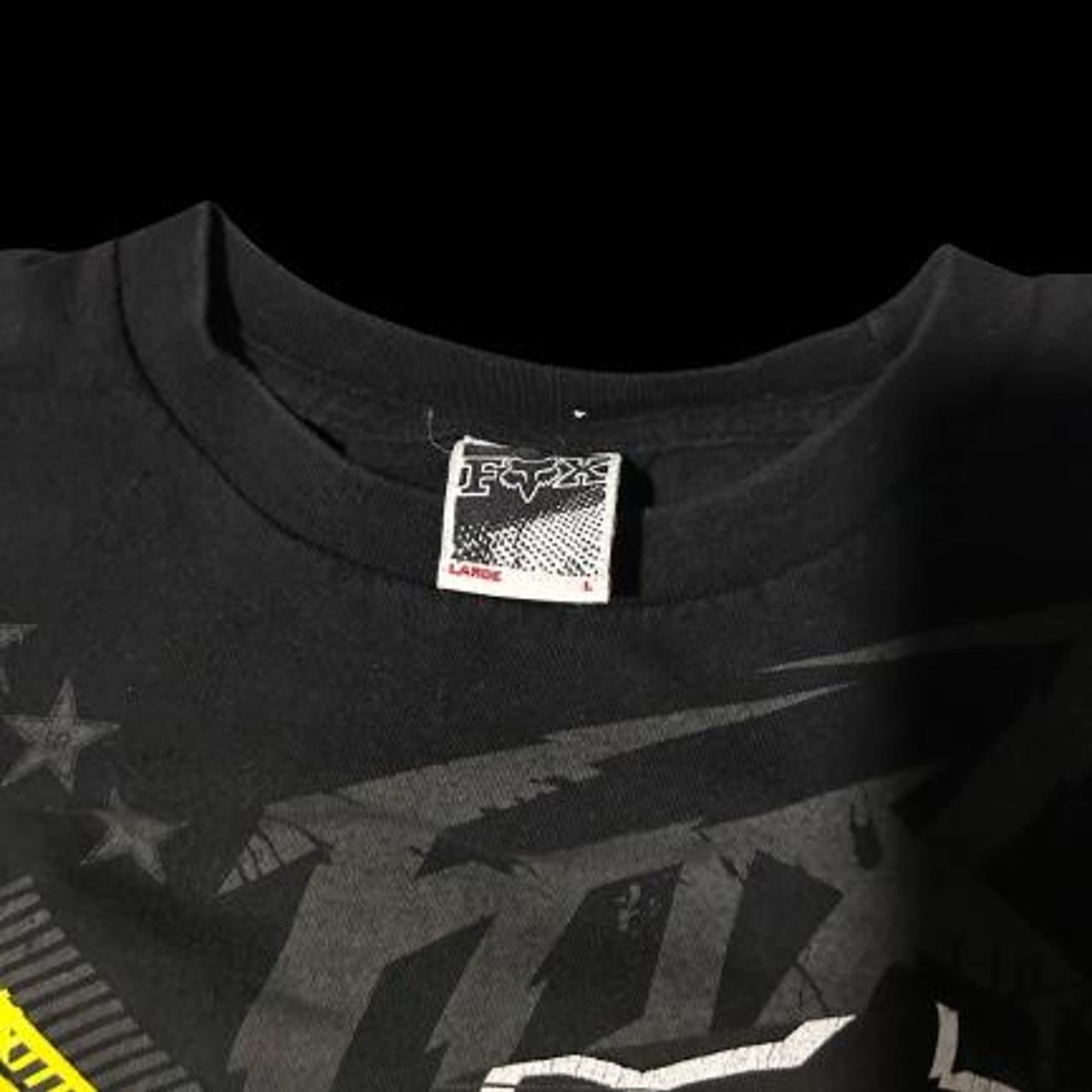 insane fox racing x rockstar energy y2k shirt size... - Depop