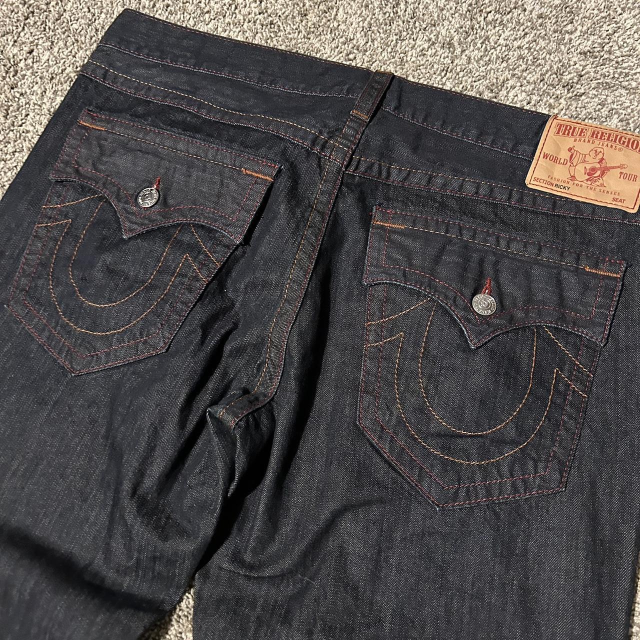 size 40 red stitch trueys rare asf to find red... - Depop