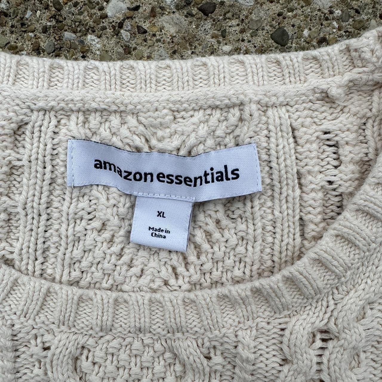 Amazon Essentials Y2K cable knit fisherman’s... - Depop