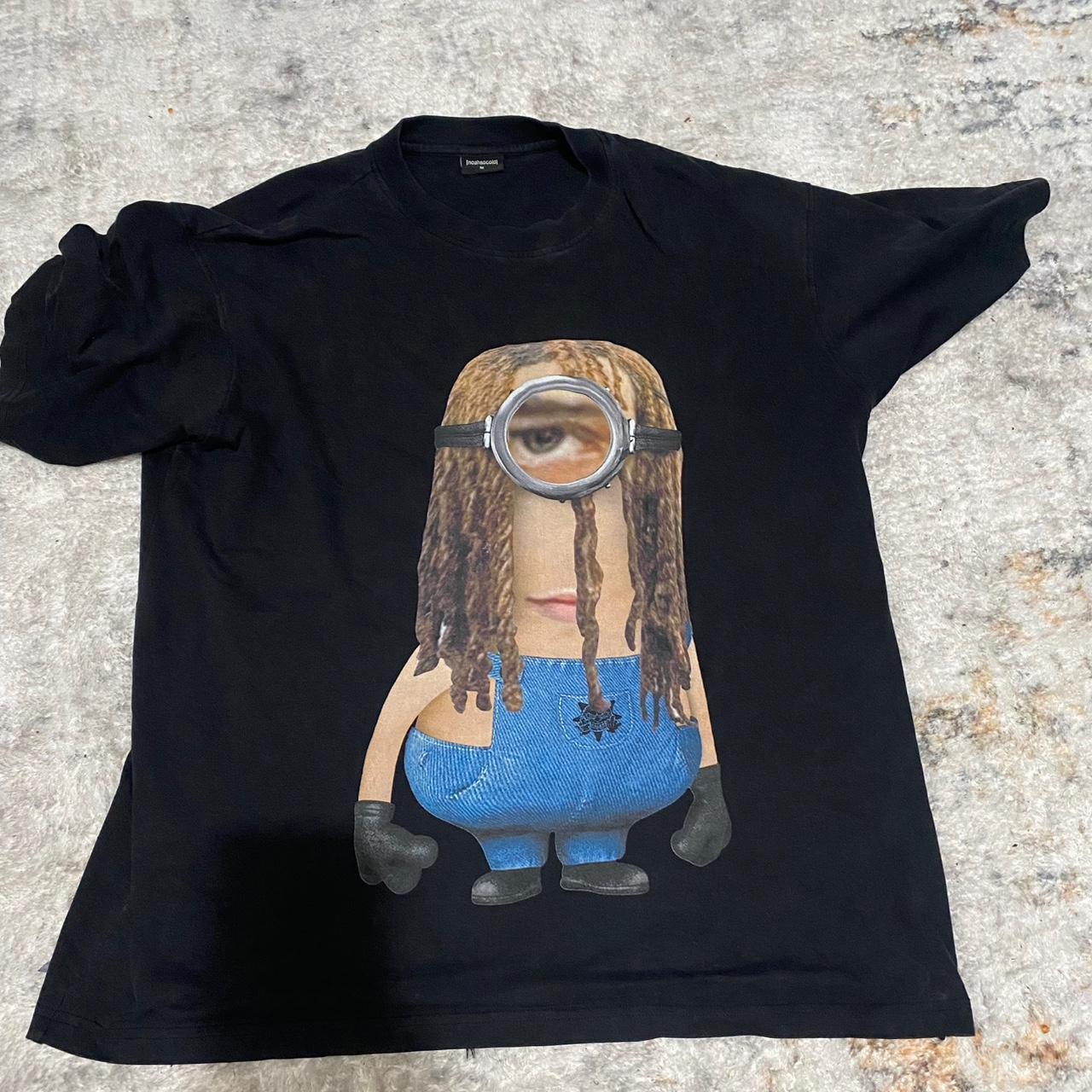 che (cheromani) merch shirt, noahsocold minion, was... | Depop