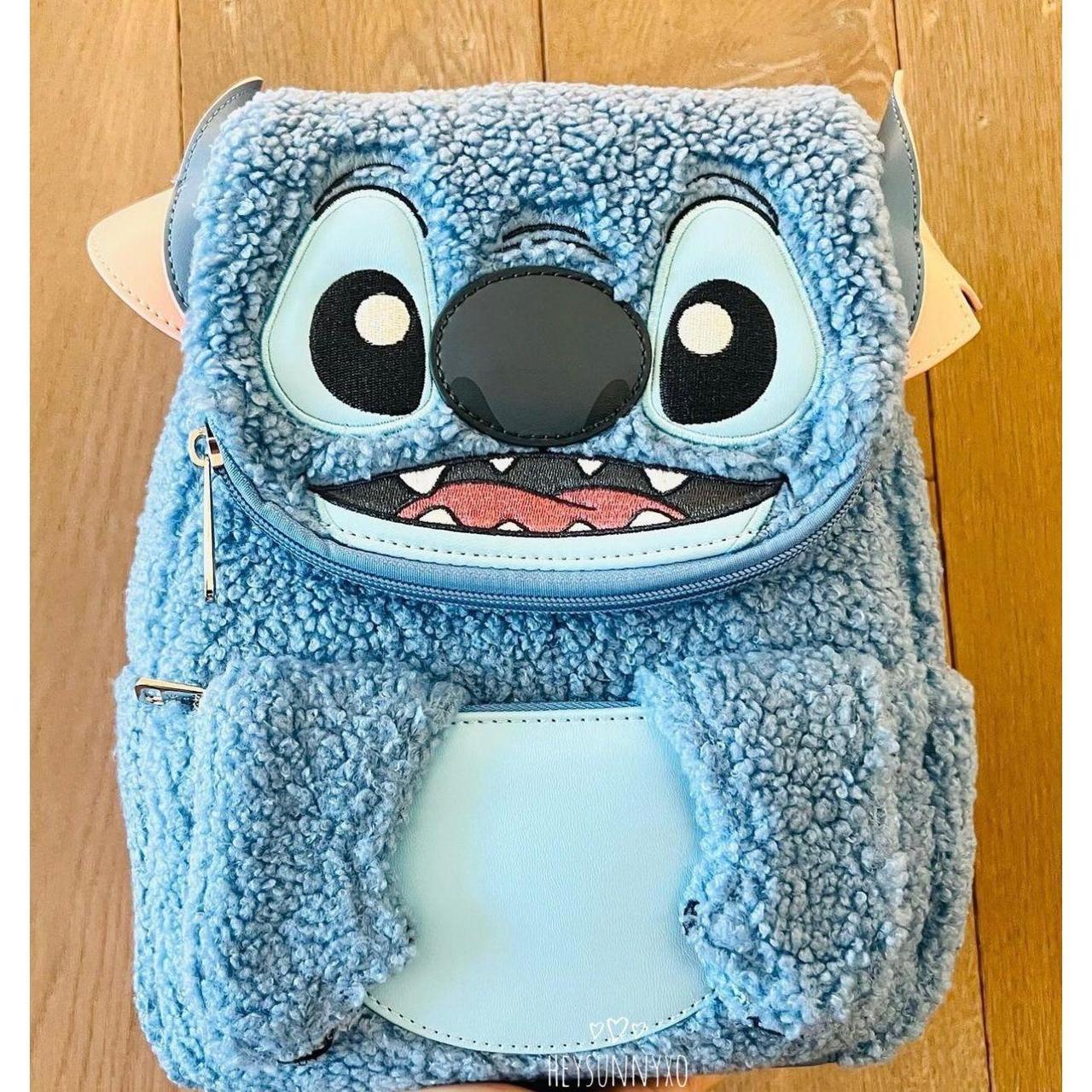 Loungefly Stitch Plush Sherpa Cosplay Mini... - Depop