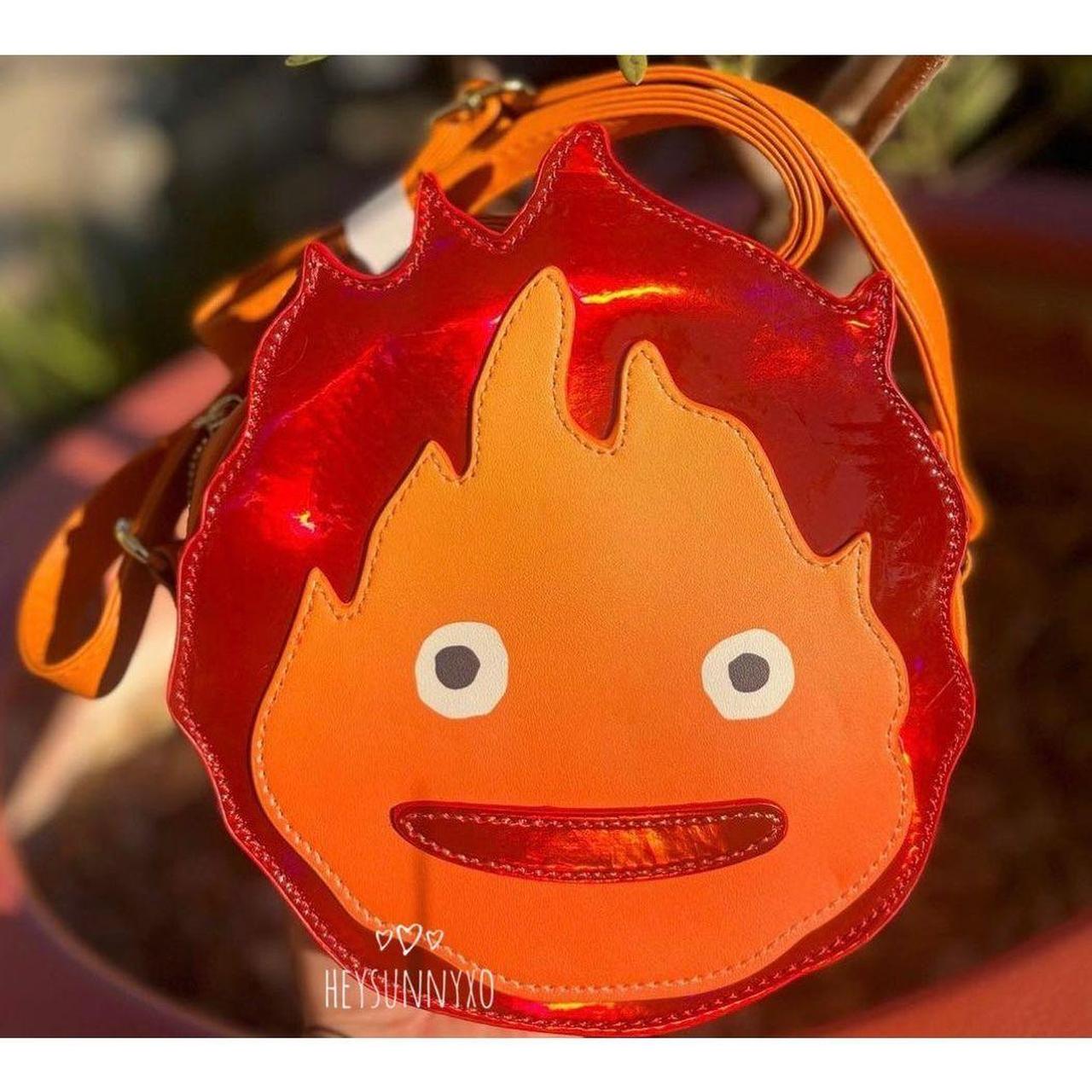 Studio Ghibli Howl's Moving Castle Calcifer Flame... - Depop