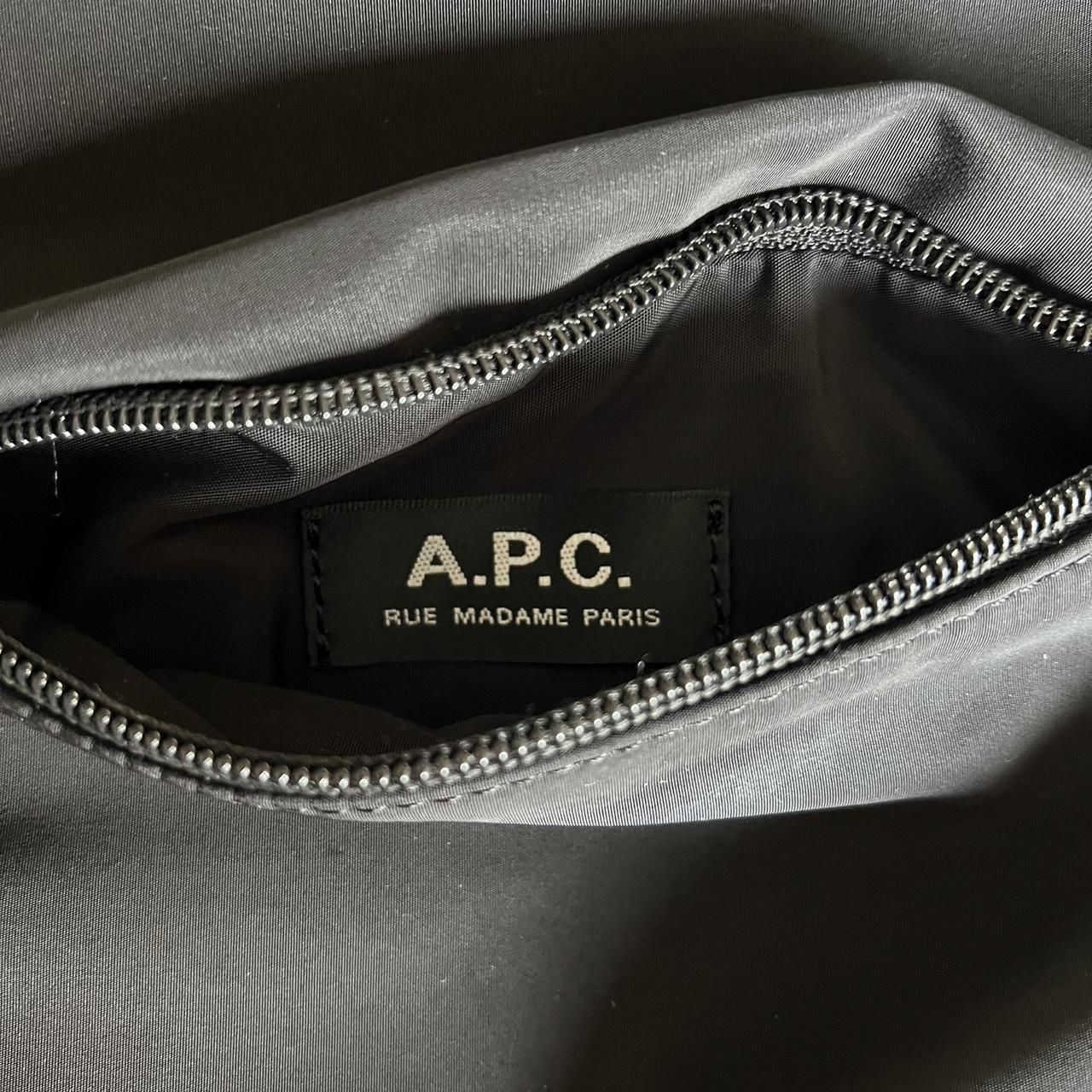APC Small Black Shoulder Bag Small minimalist Nylon... - Depop