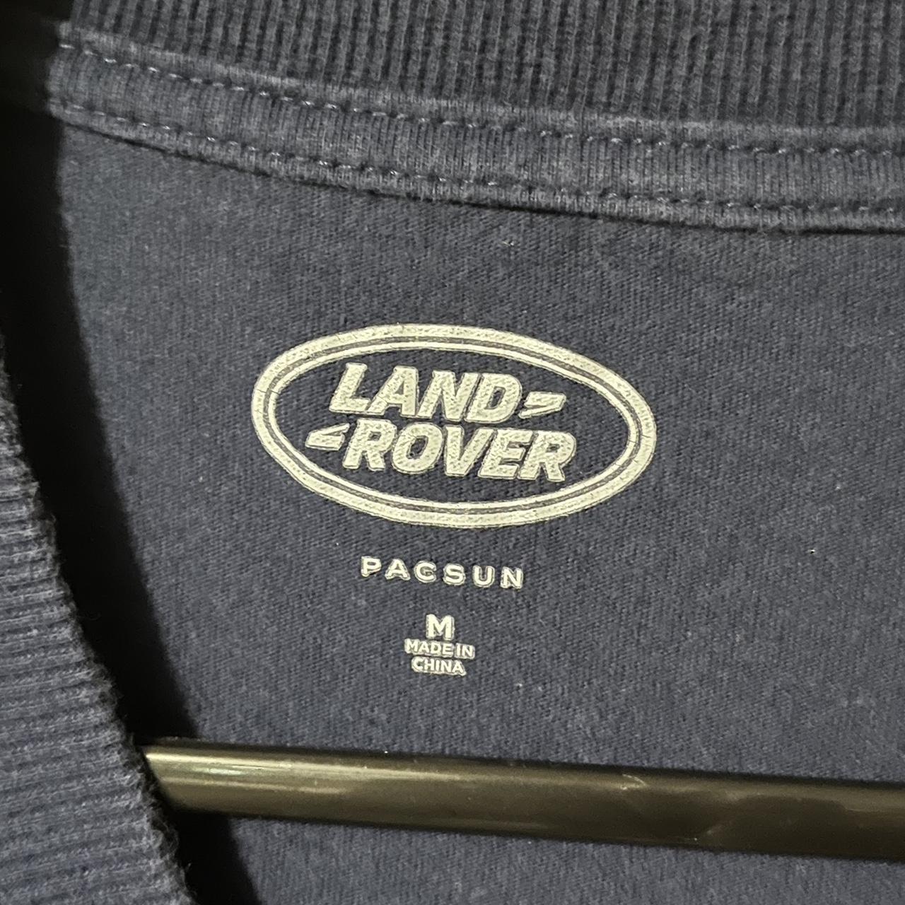 pacsun land rover t-shirt size medium - Depop