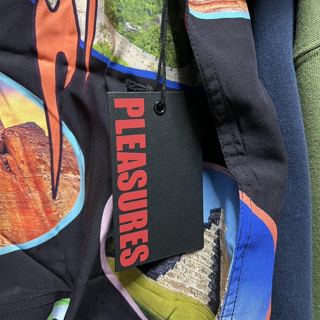 Pleasures Button Up Brand New - Depop