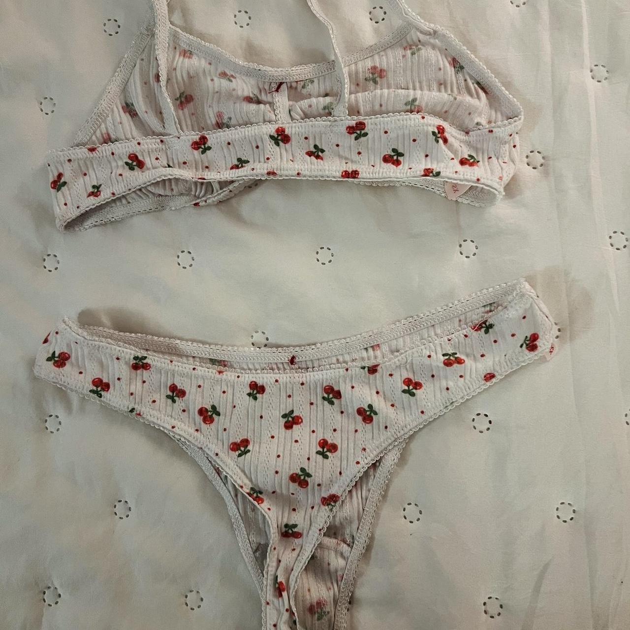 soft lana cherry set!! just a little small for me,... - Depop