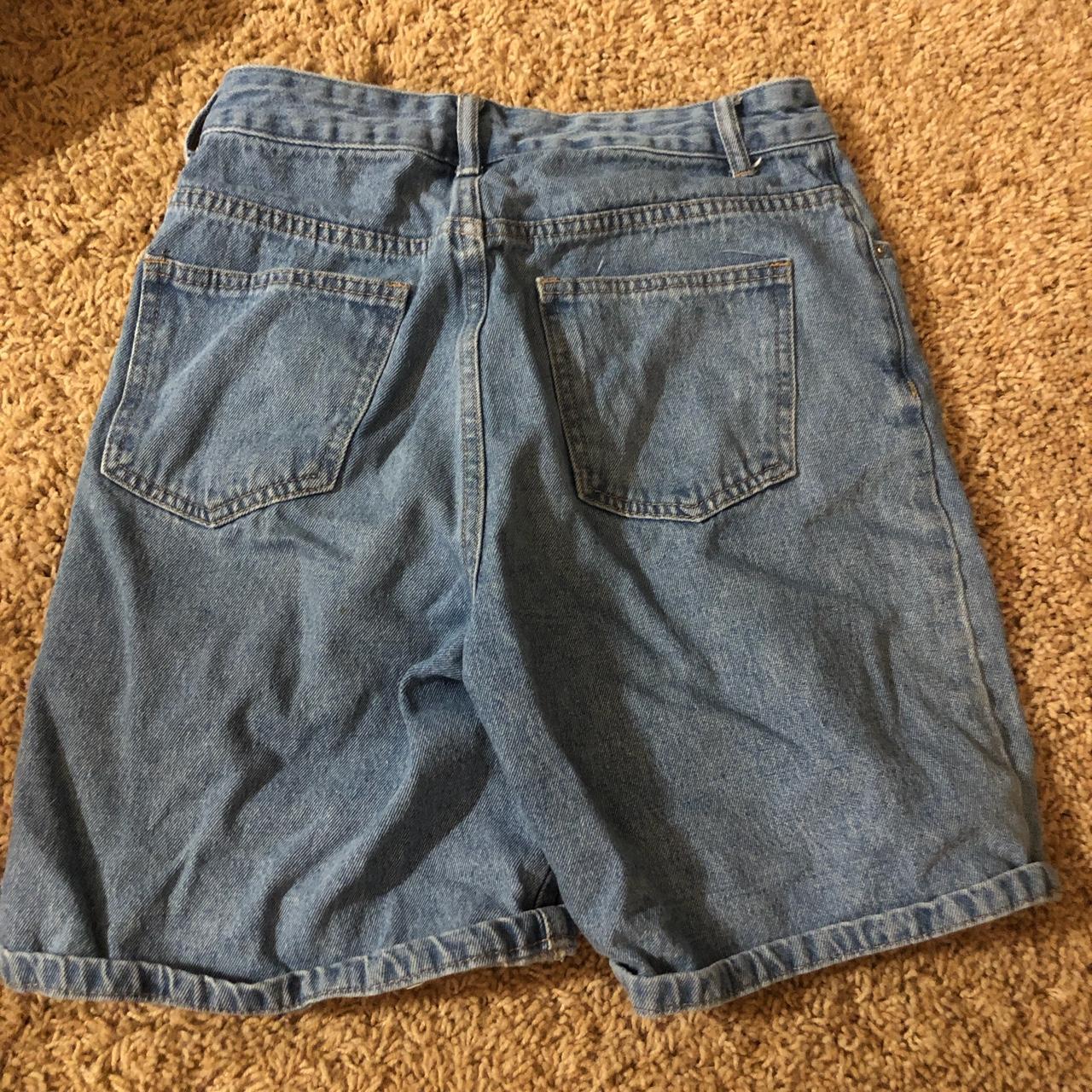 Mid length jorts size small worn a few times. ... - Depop