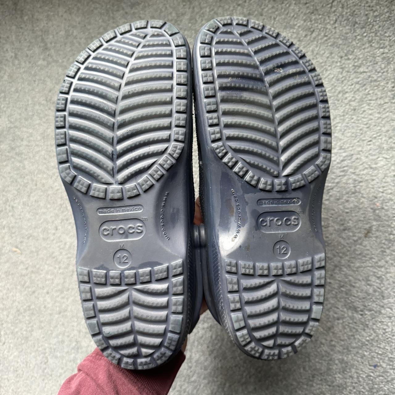 Navy blue crocs size 12 men’s. Very good condition... - Depop