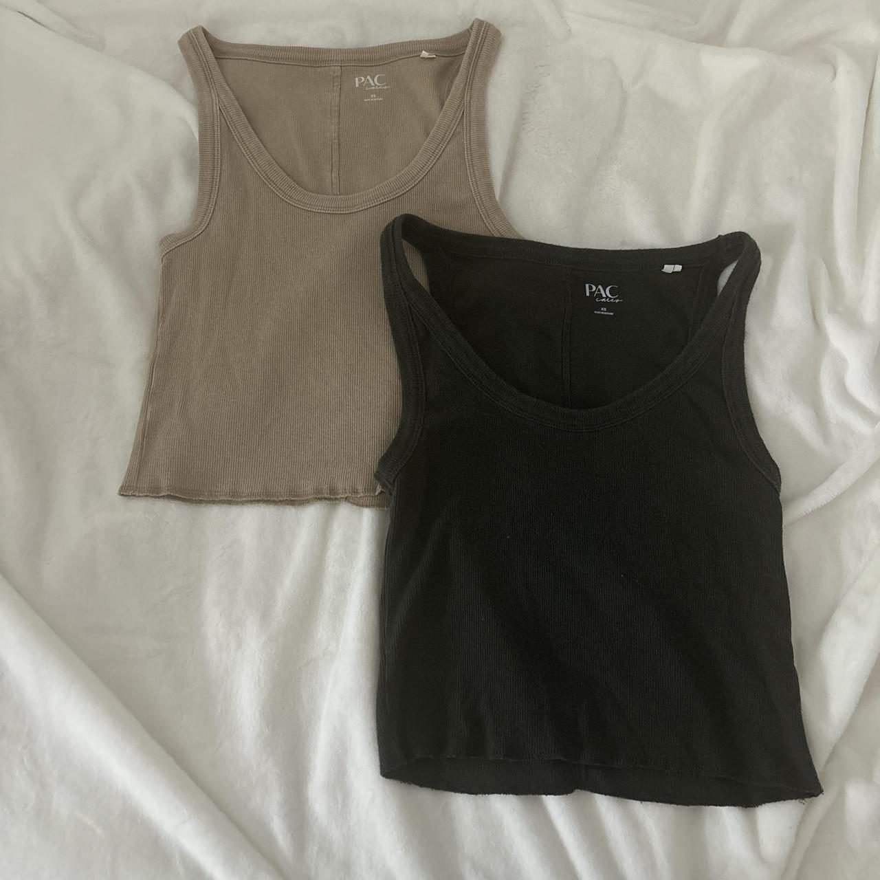 pacsun tank top set $8 each no flaws both worn... | Depop