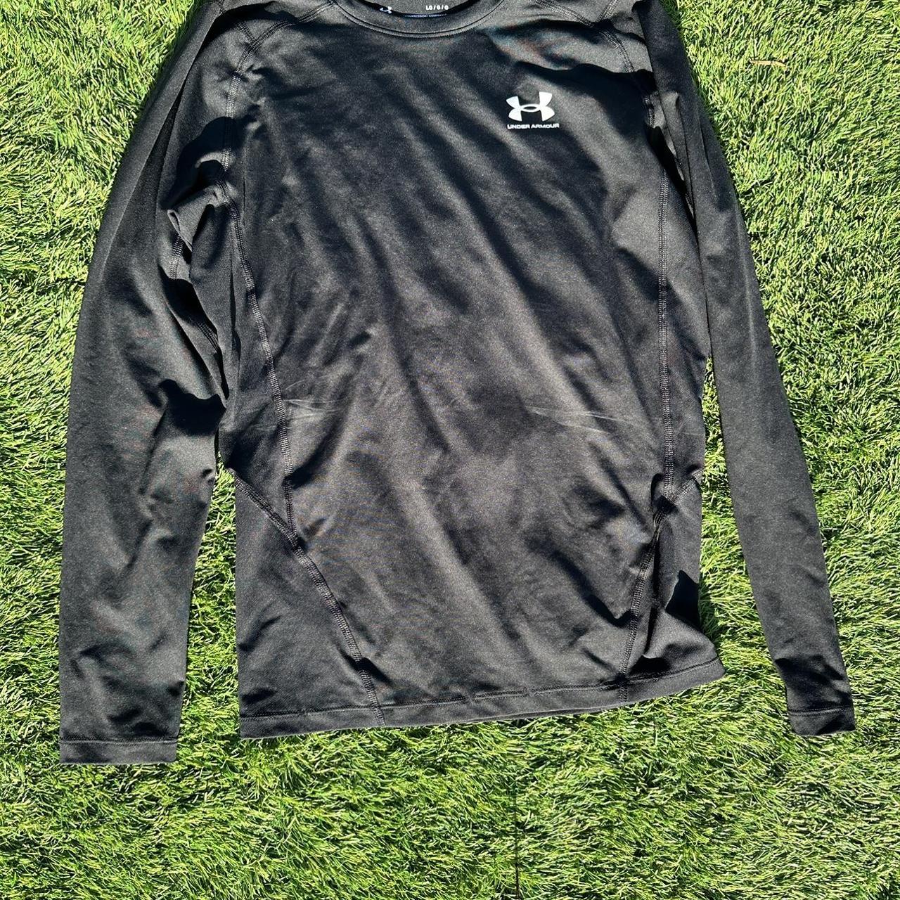 Under Armor Long Sleeve Compression Tee Size:... - Depop