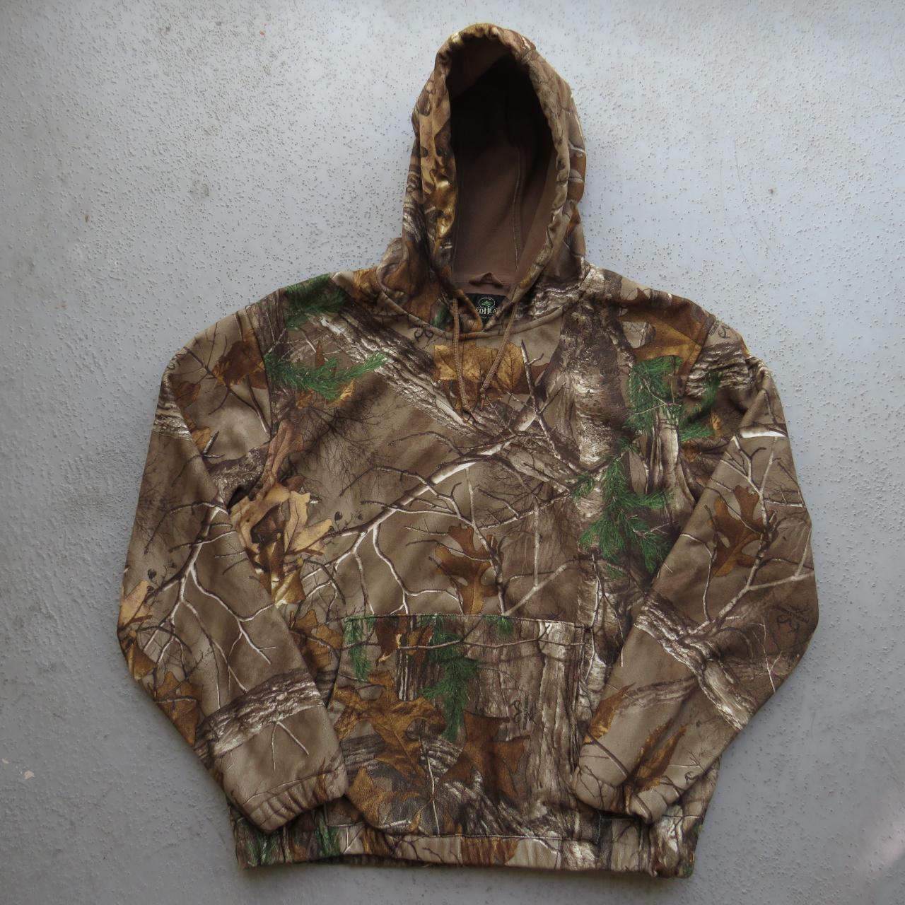 Red Head real tree camo hoodie Size tag: M good... - Depop