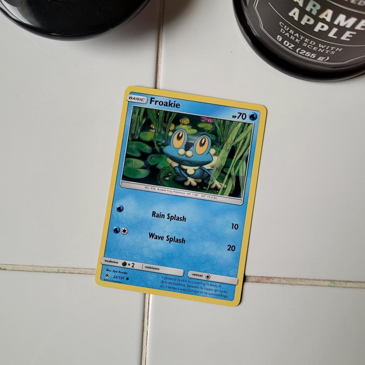 Basic Froakie trading Pokémon card 2018. Type:... - Depop