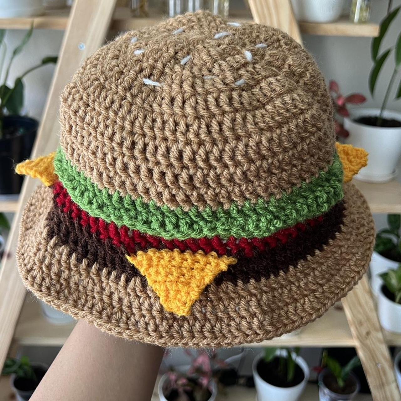 Burger bucket hat. It’s back! ️ 🚫No offers. The... - Depop