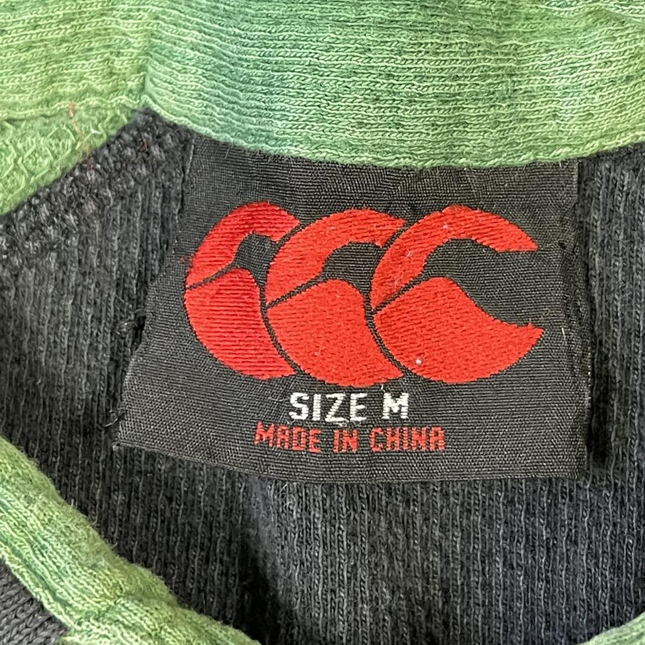 Vintage Canterbury Ireland IRFU Rugby Polo Shirt -... - Depop