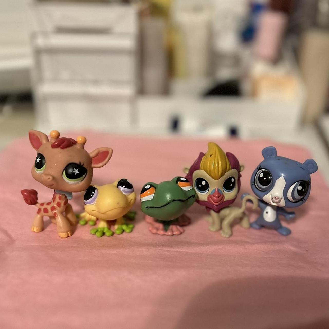 LPS ( littlest pet shop ) exotic animals set of 5... - Depop