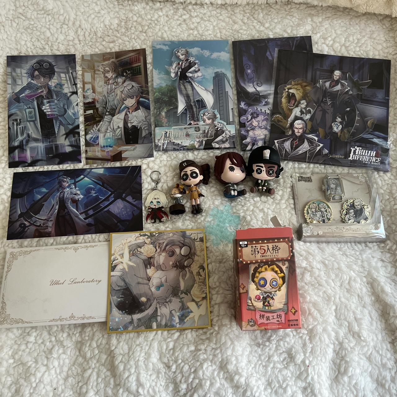 Identity V Merchandise! Listing is for all listed!... - Depop