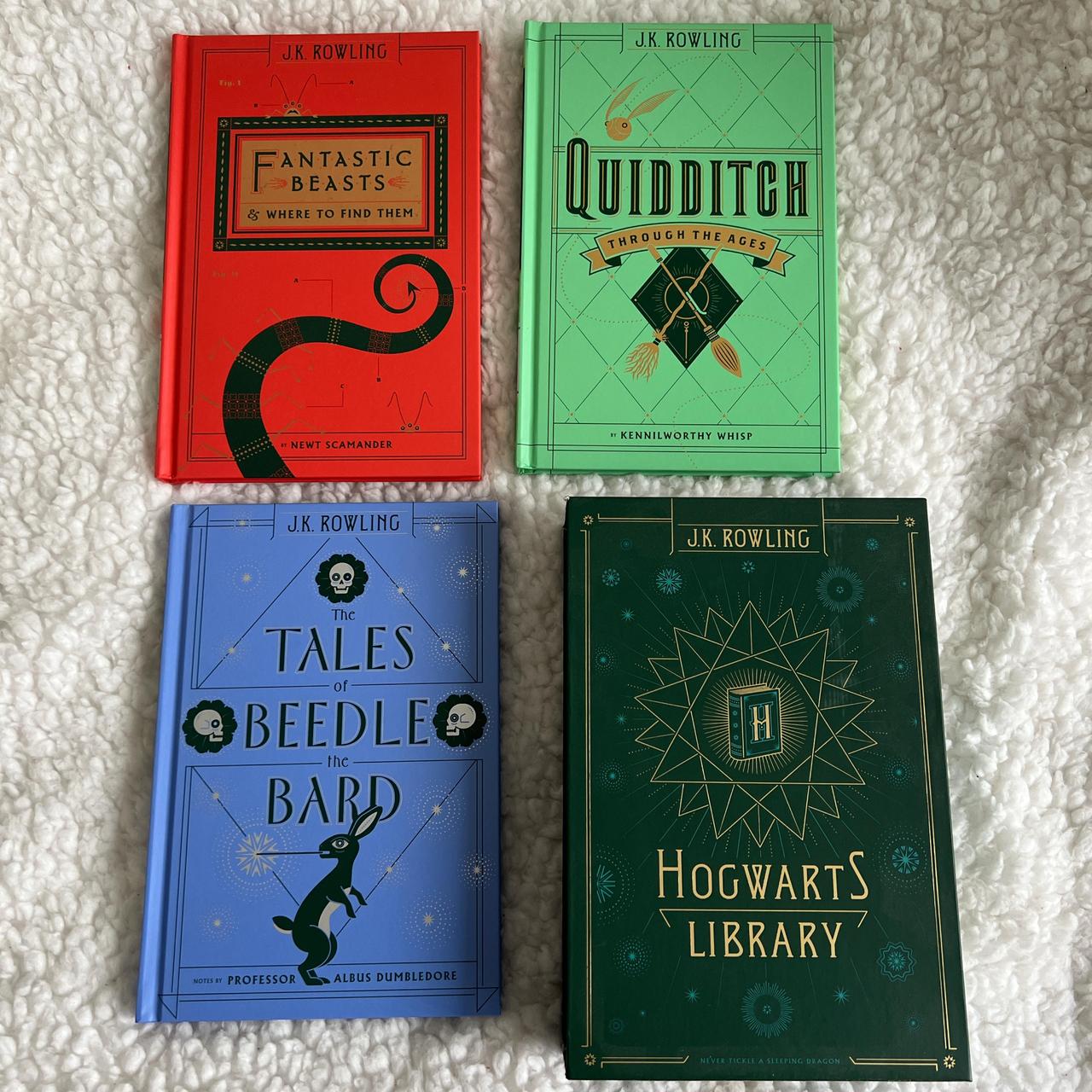 JK Rowling Hogwarts Library collection with dark... - Depop