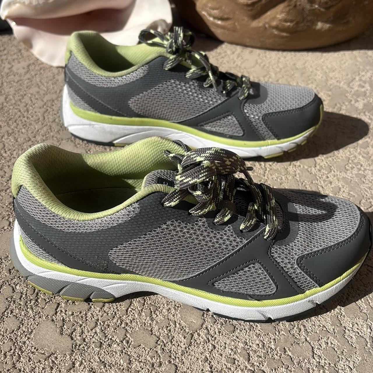 Vionic Tokyo Sneakers Athletic Shoes Grey Green... | Depop