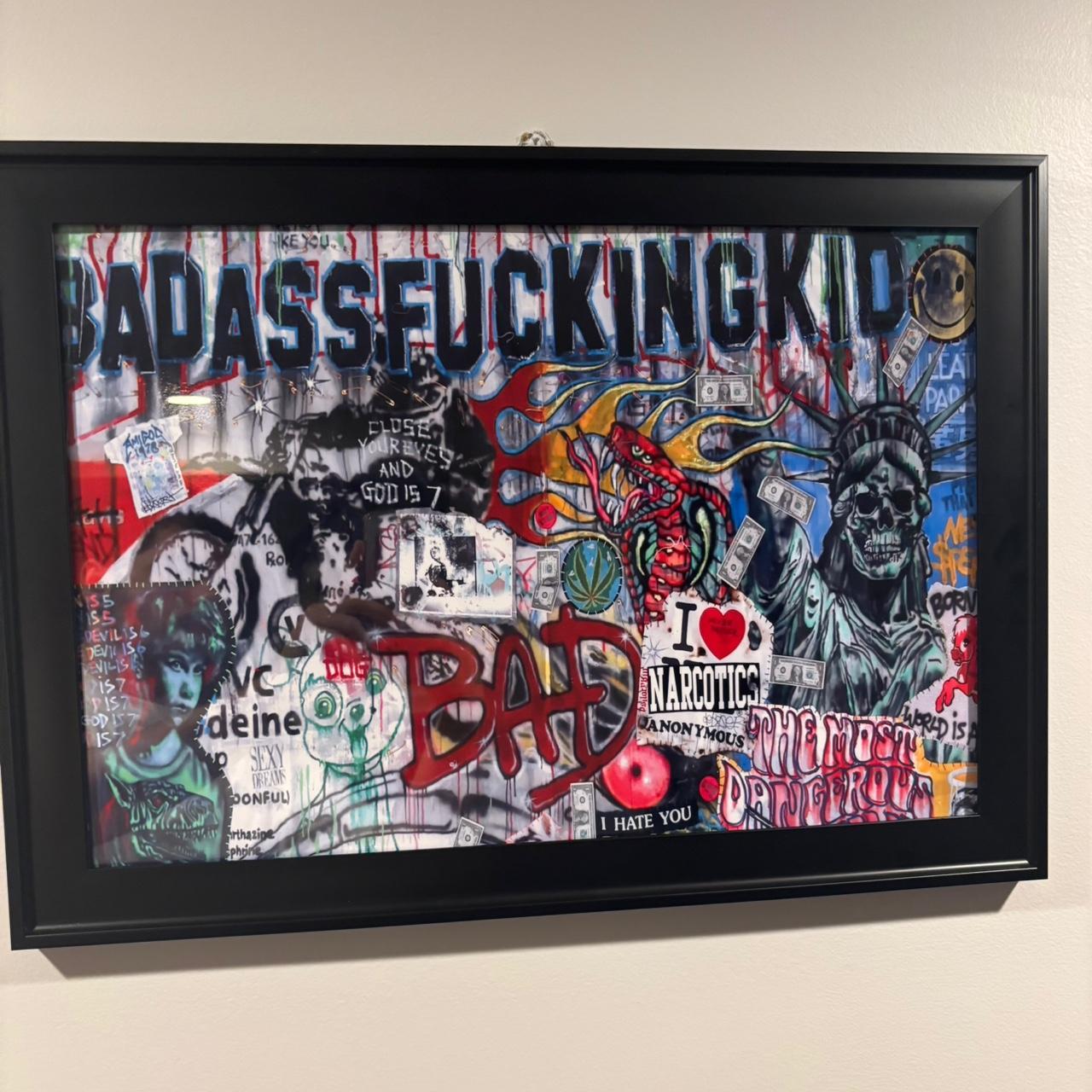 Nettspend BAFK Custom poster high grade gloss... | Depop