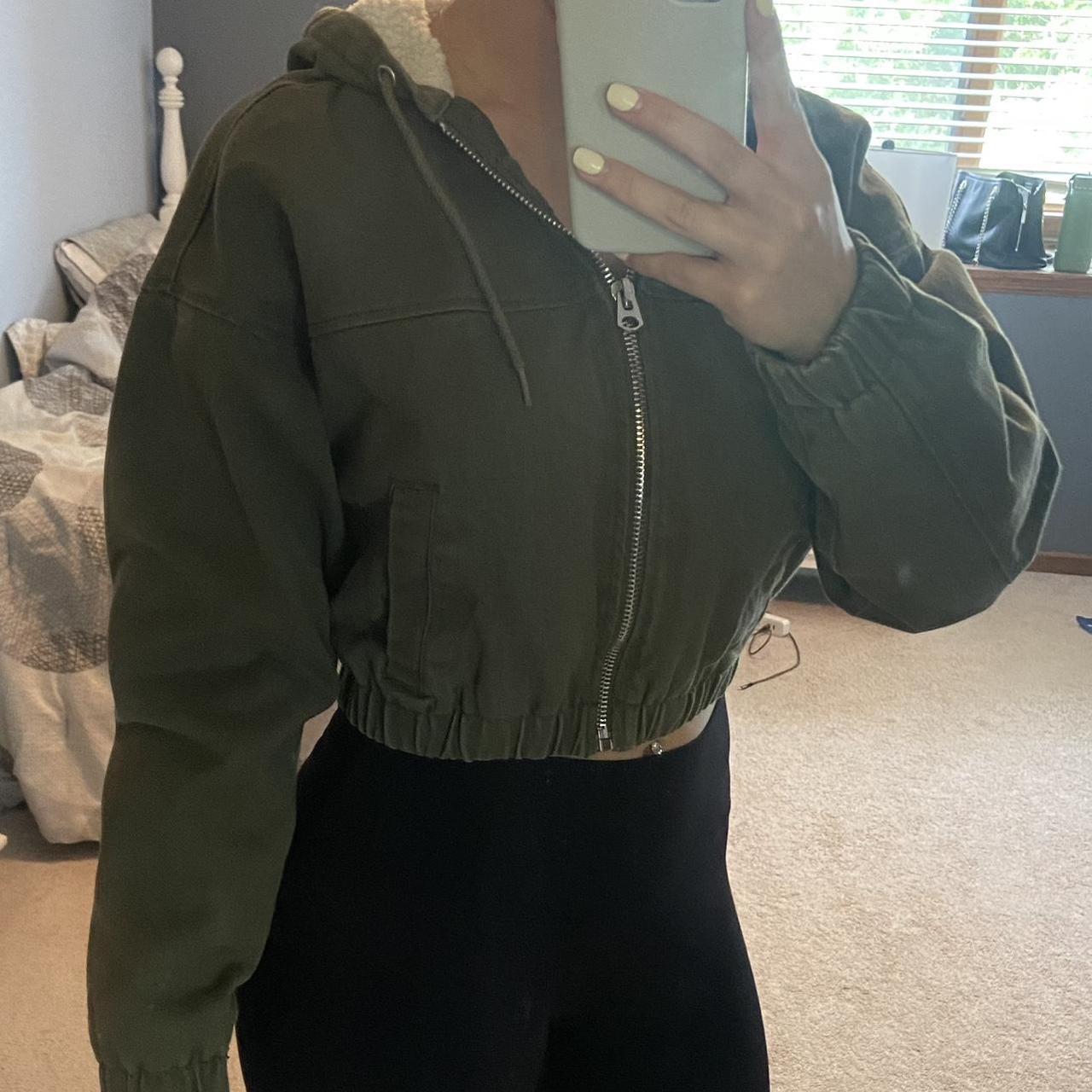 PacSun Women's Green Jacket | Depop