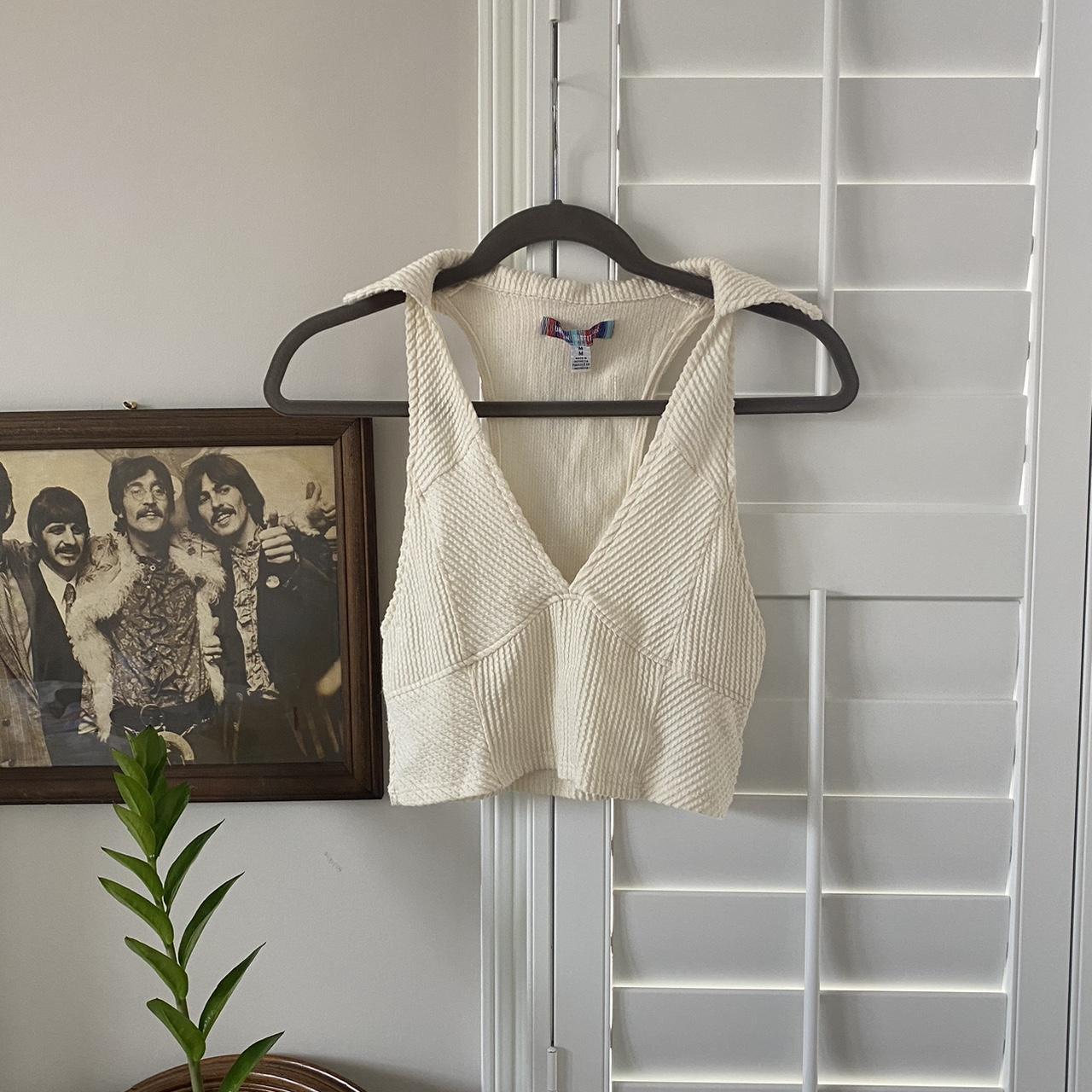 gorgeous cream colored tank top
