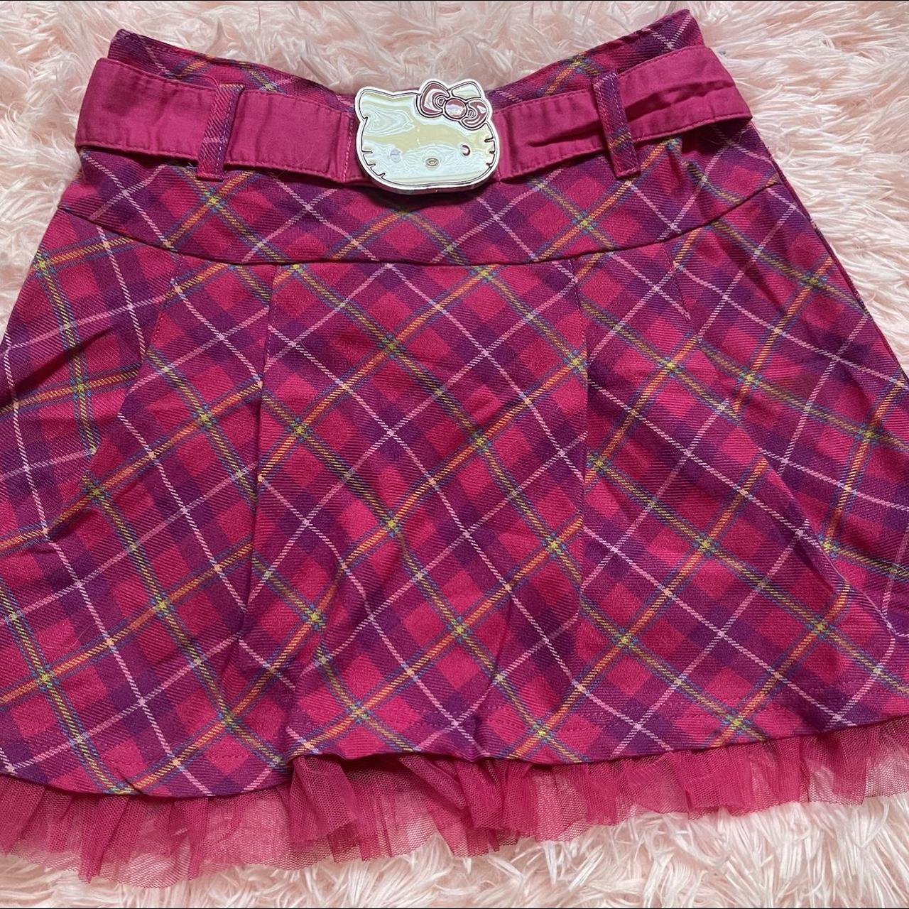 💗 Hello Kitty Hot Pink Mini Skirt 💗 -Features... - Depop