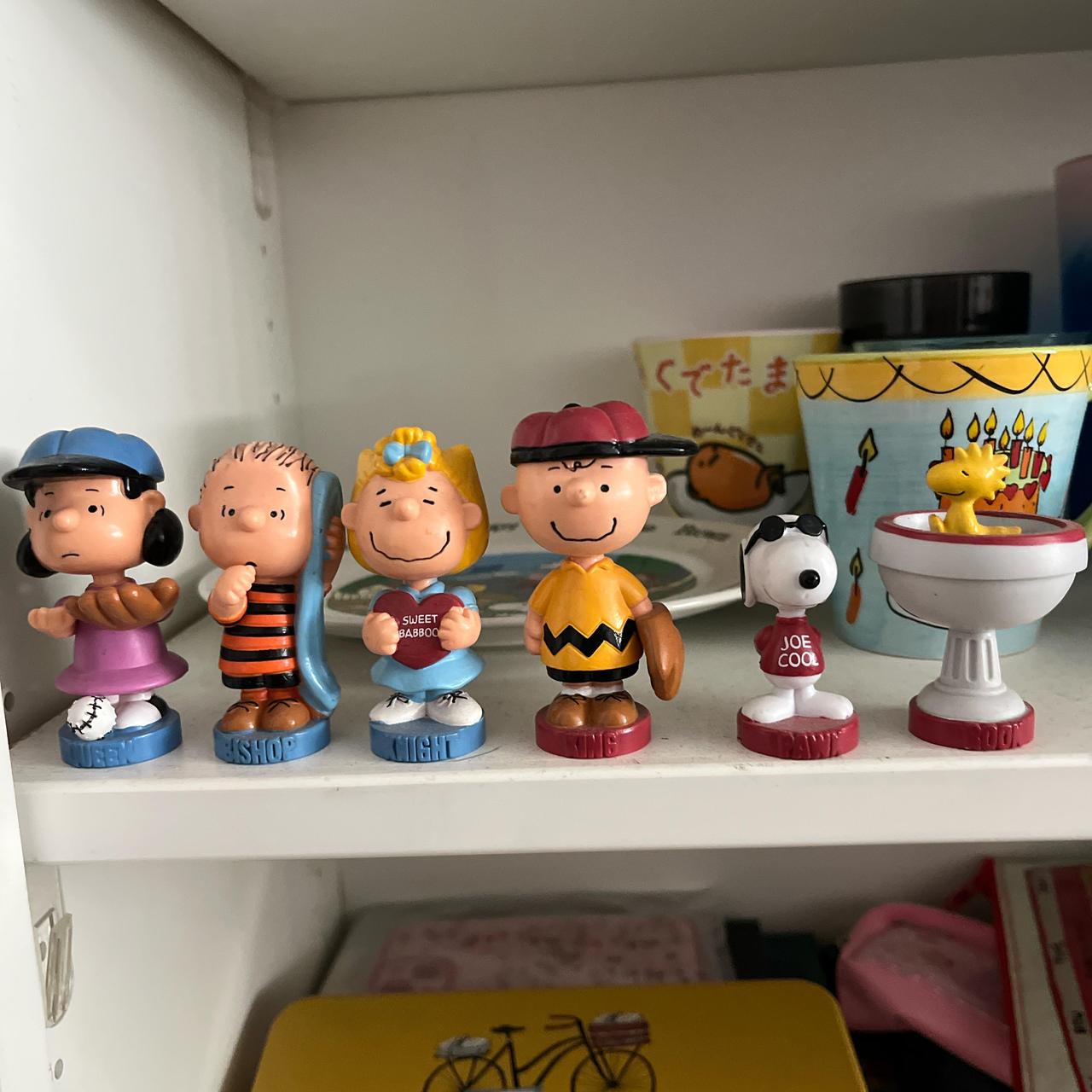 Peanuts Chess Pieces/Figures - Charlie Brown,... | Depop