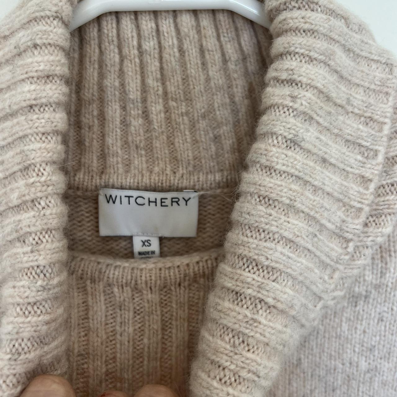 Witchery Turtle Neck Knit Size XS would fit 6-8 - Depop