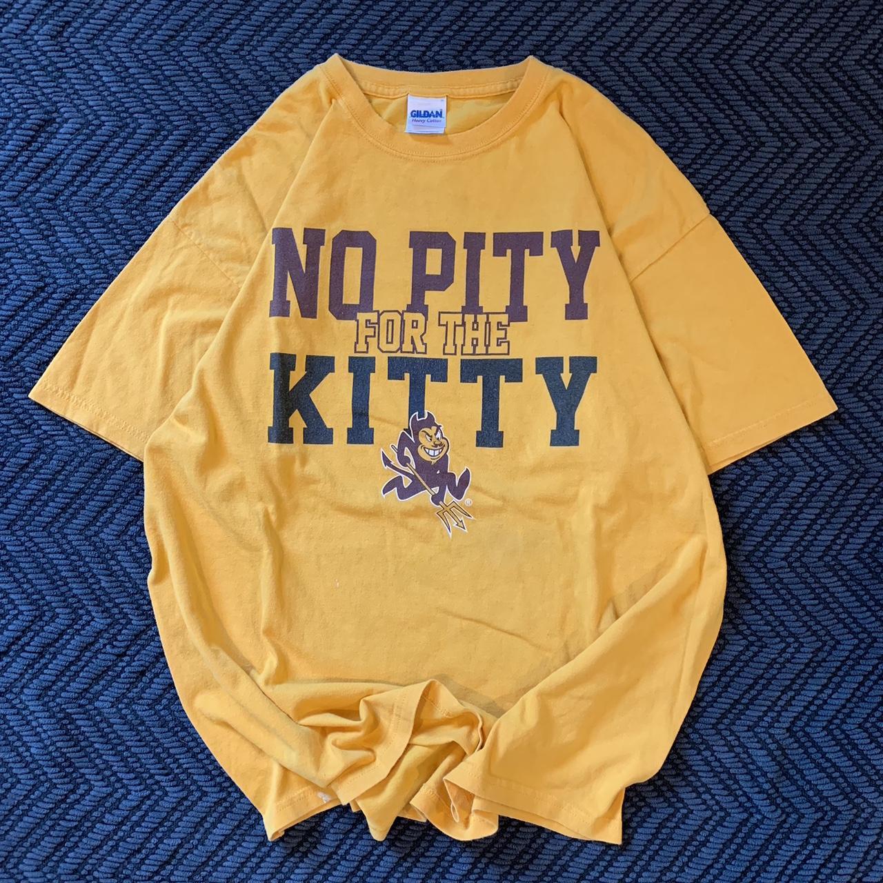 Vintage ASU “No Pity for the Kitty” College... - Depop