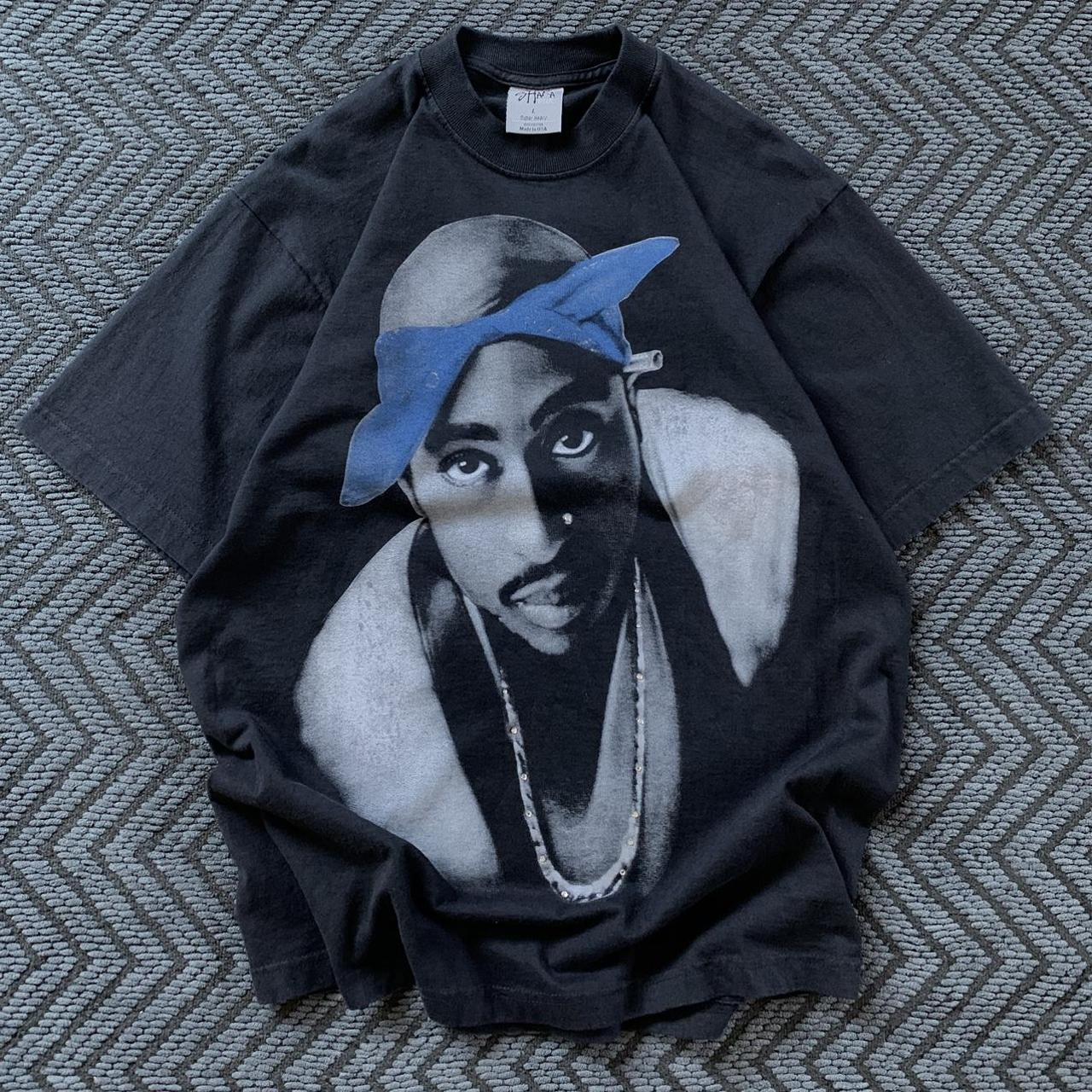 Tupac Solo Hit Tee Shaka 🏷️ Pop out Bling... - Depop