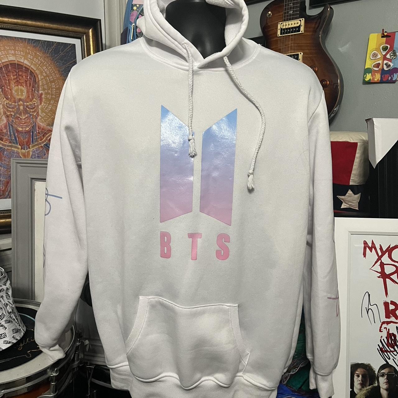 BTS medium hoodie! No tag. - Depop
