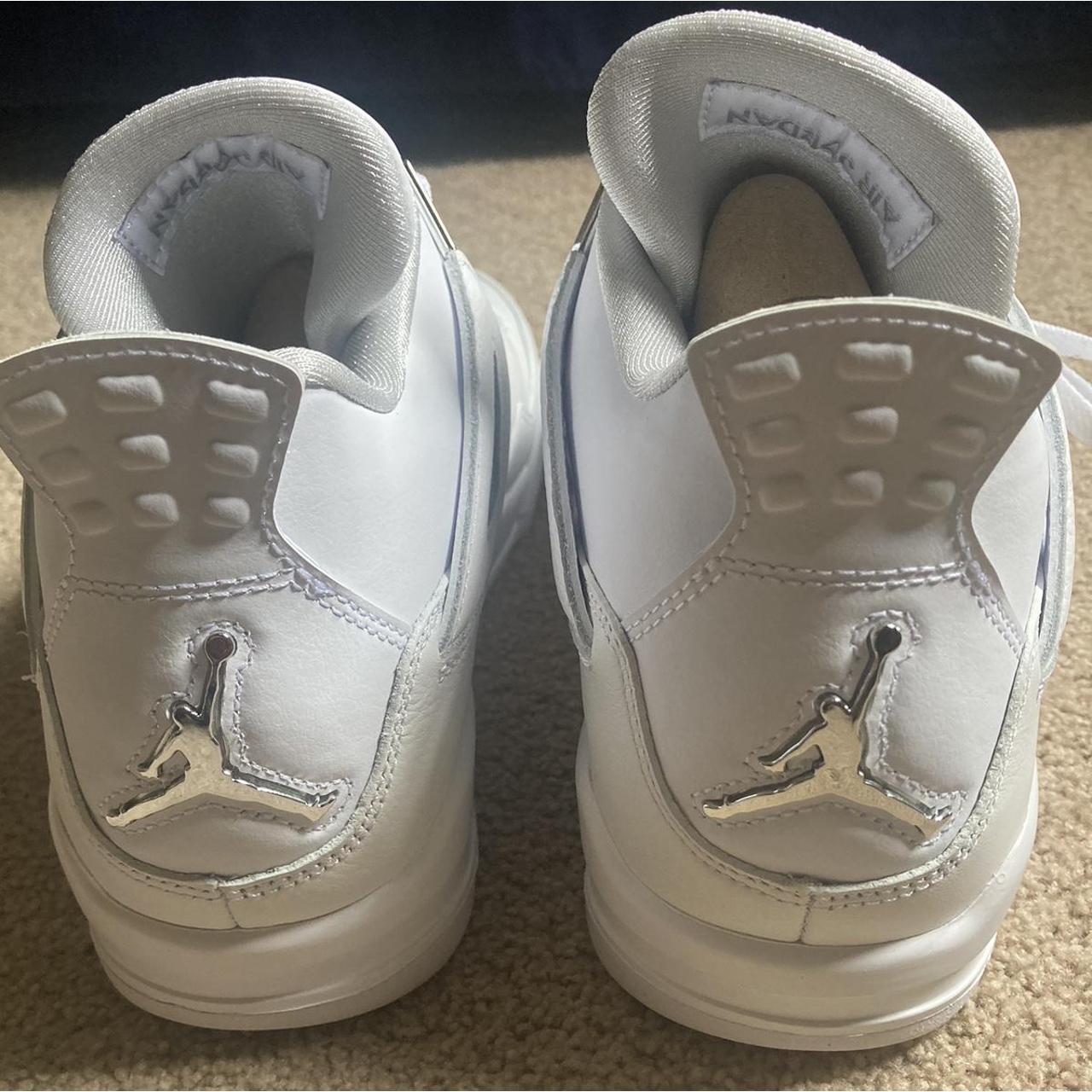 Jordan Men's White Trainers | Depop