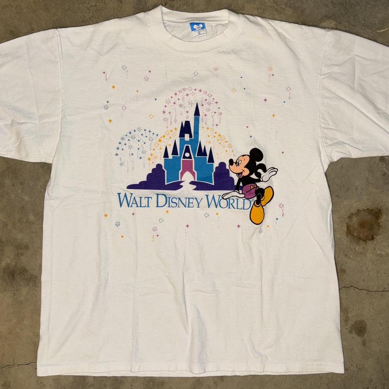 Vintage 80’s Walt Disney World T-shirt size XL.... - Depop