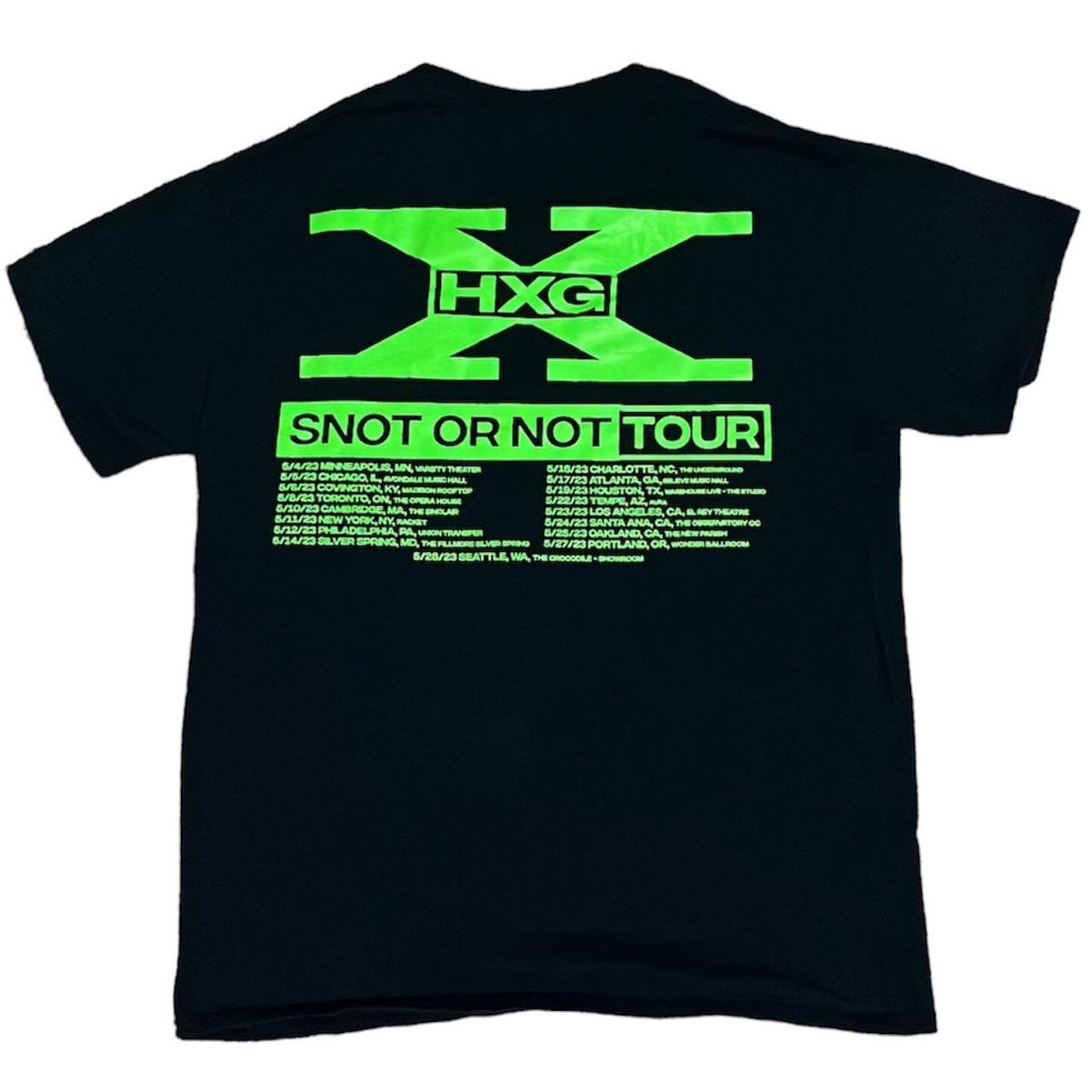 HXG SNOT OR NOT TOUR MERCH NFS RIGHT NOW #opium... - Depop