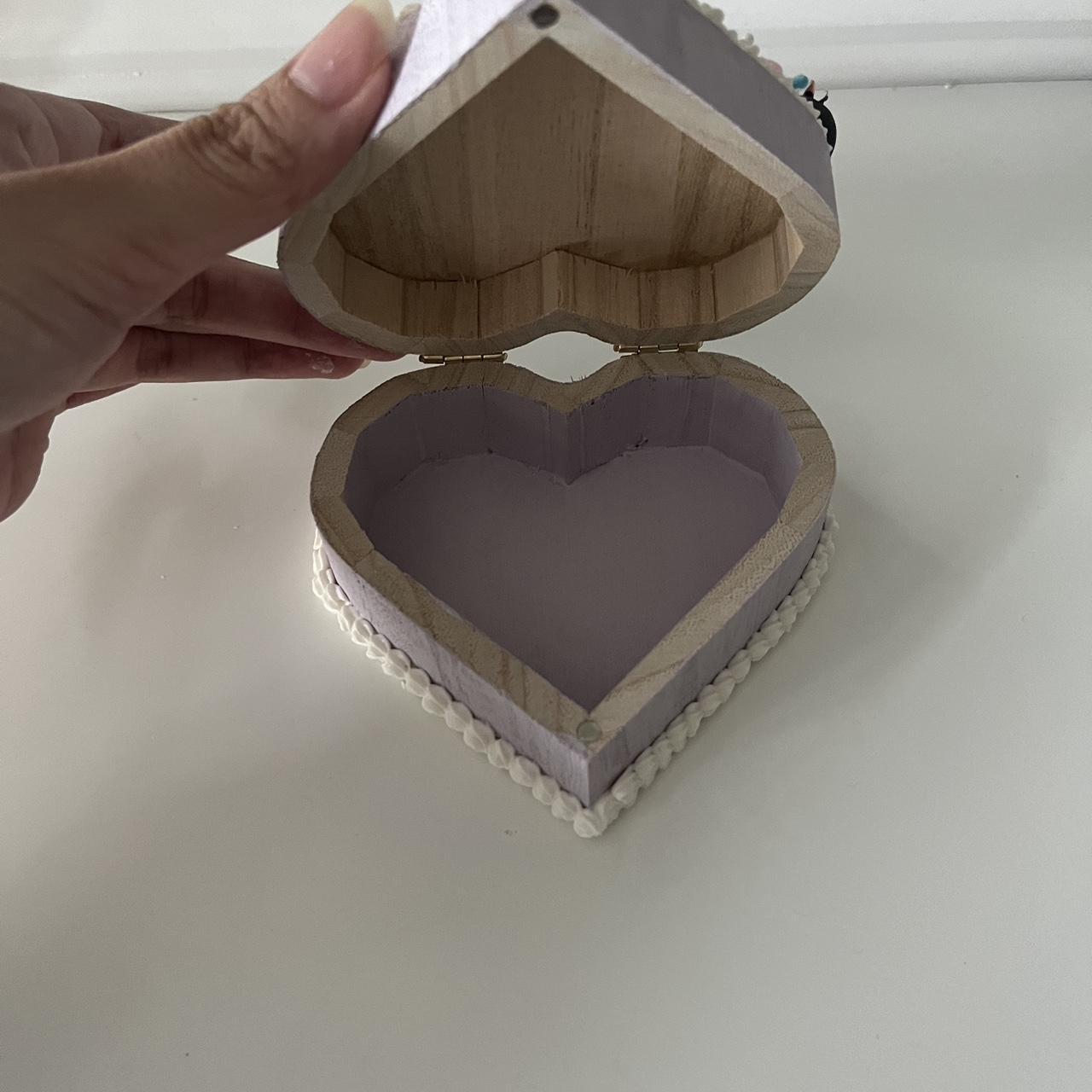 Heart Box! Decoden cake heart box. Handmade with... - Depop