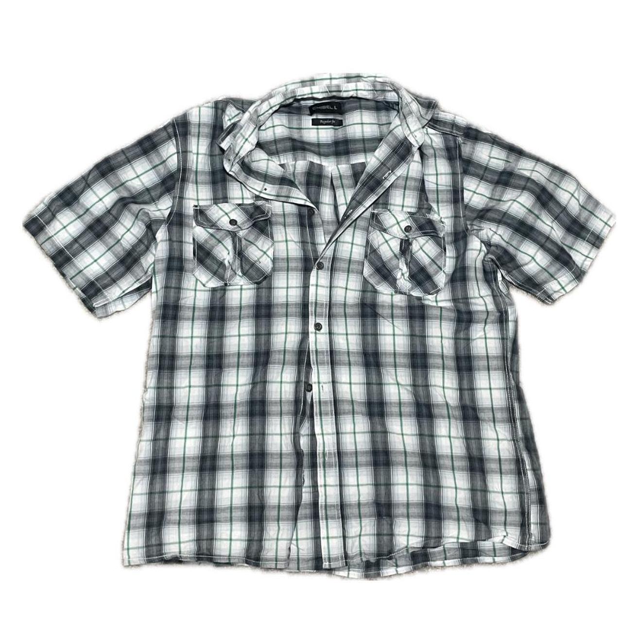 Regular fit, Size L 'Chisel' shirt. No flaws. Great... - Depop