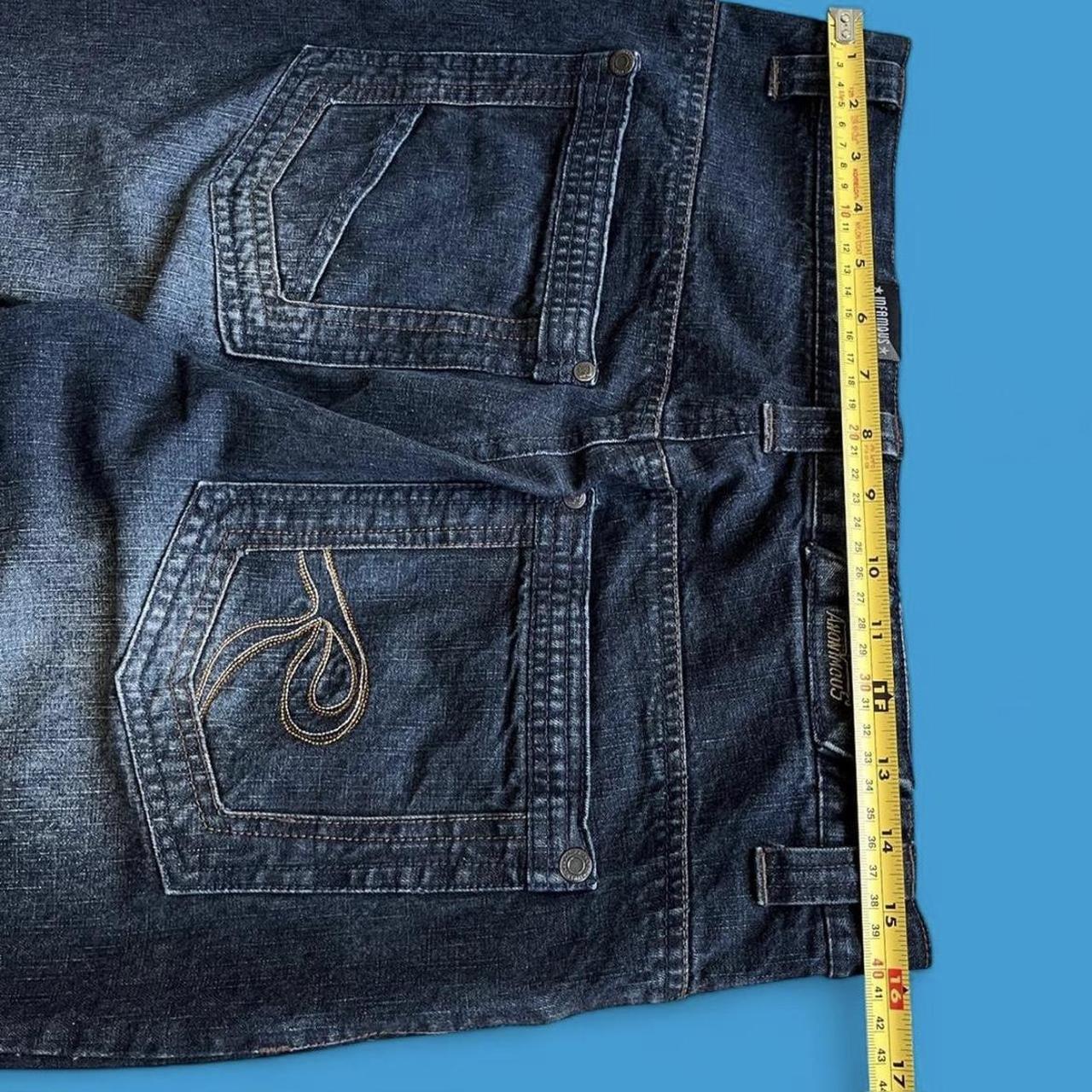 Raiders Infamous Y2K VTG Baggy Jeans Mens... | Depop