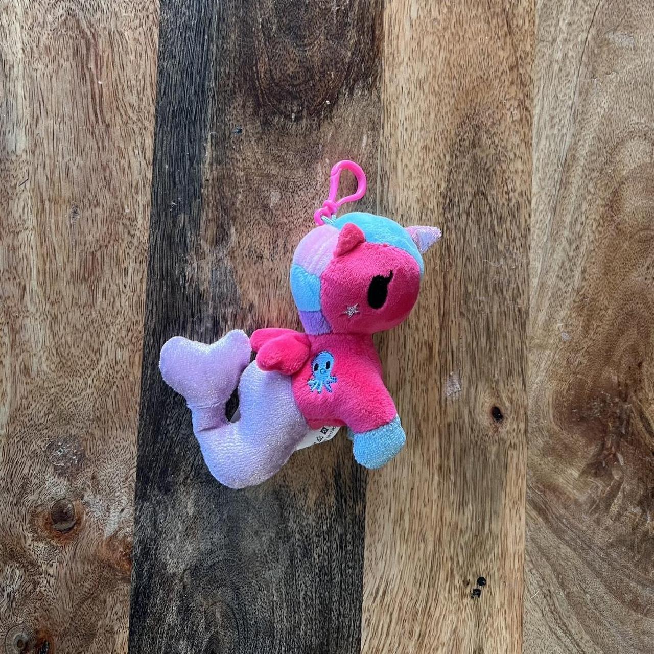 Tokidoki Plush KeyChain Clip Neon Star Mermicorno... | Depop