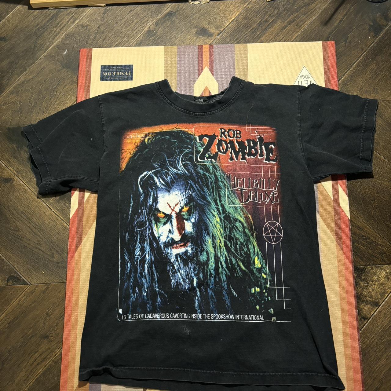Vintage Rob Zombie t shirt! Hellbilly deluxe! Size... | Depop